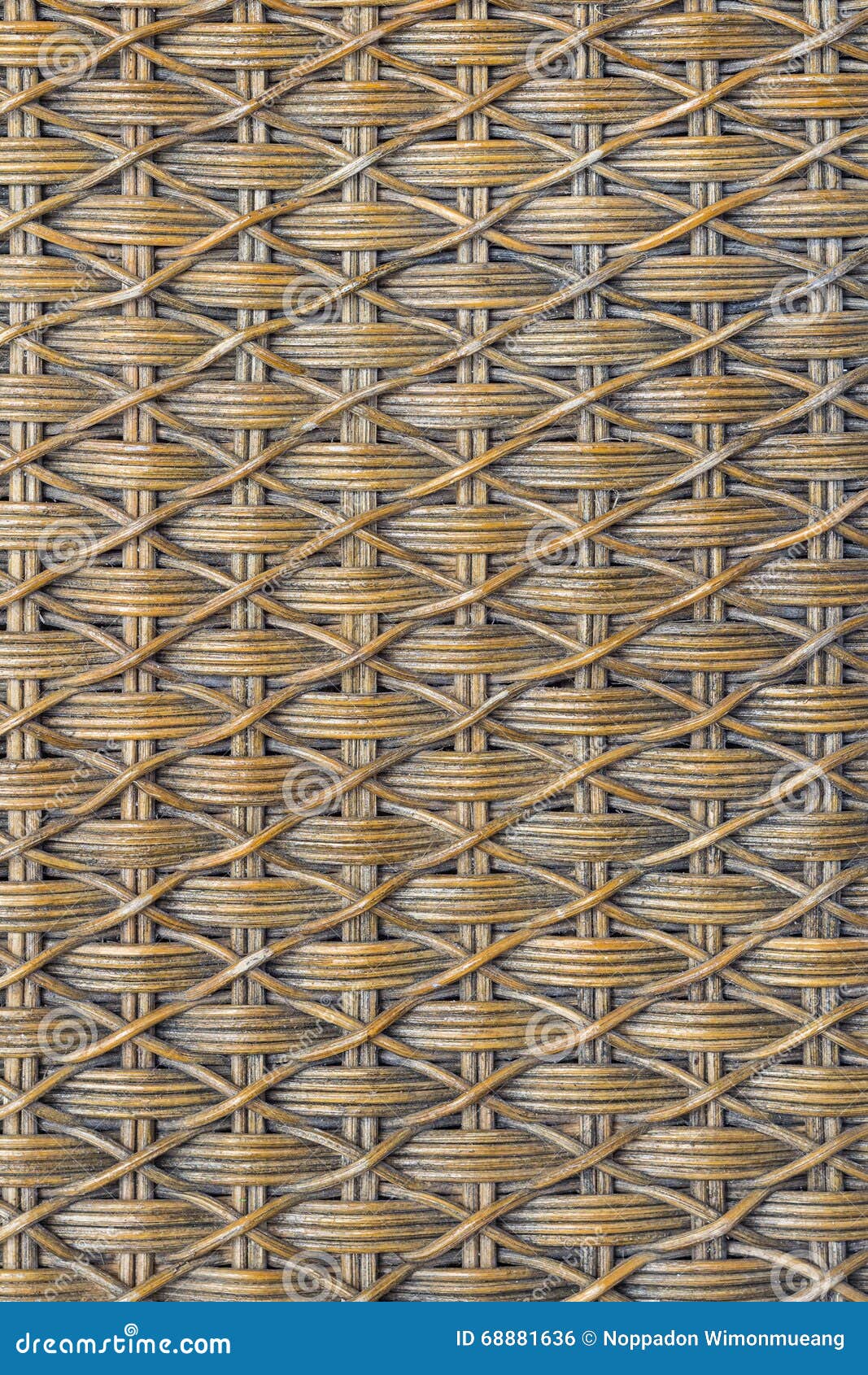 Basketwork Background from Natural Material Stock Photo - Image of ...
