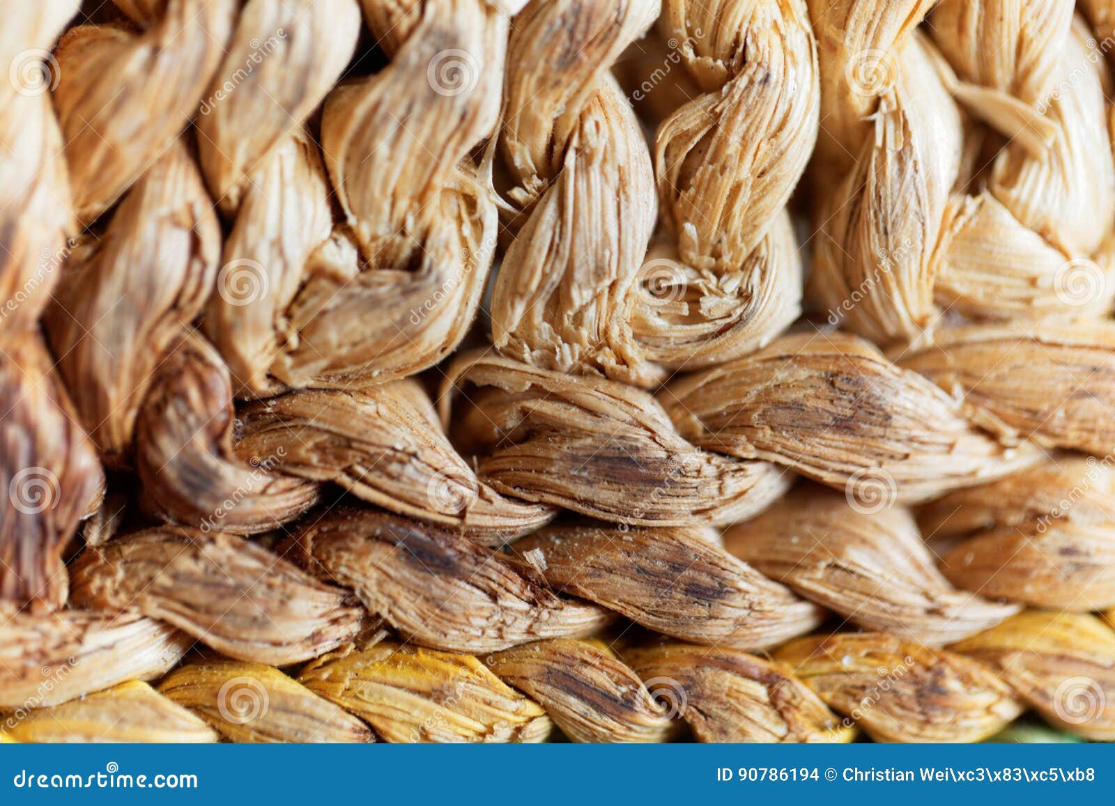 Basketwork made of straw stock photo. Image of macro - 90786194