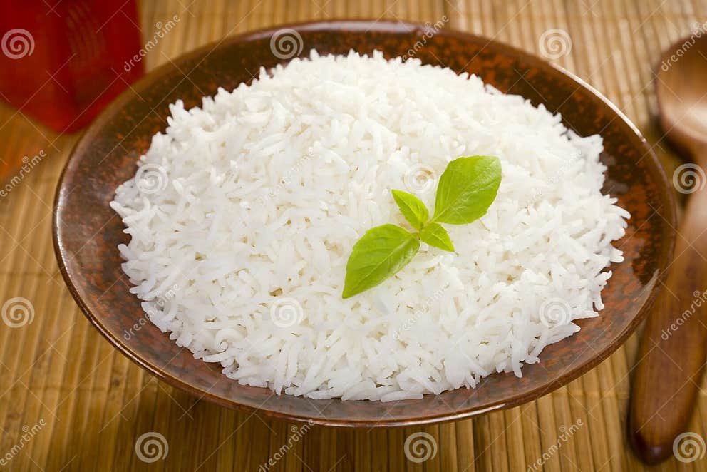 Basmati Rice stock image. Image of cooked, bowl, food - 25125045