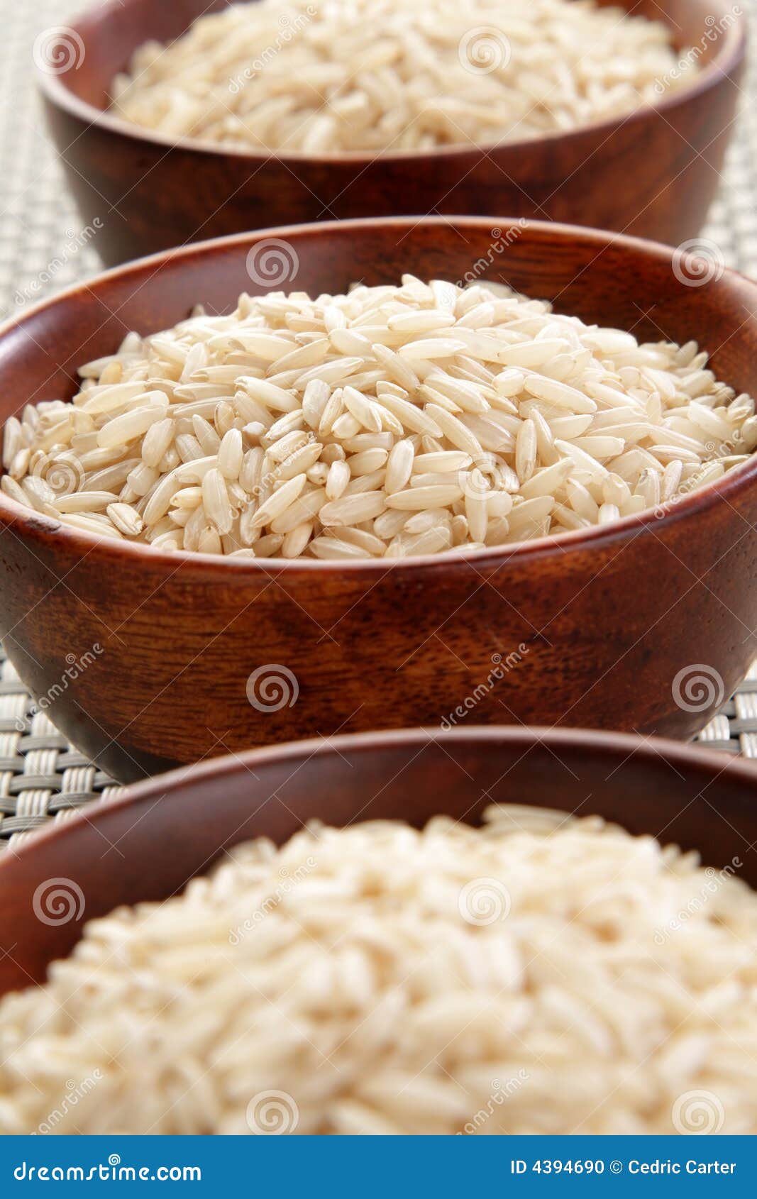 Basmati Rice Bowls Picture. Image: 4394690