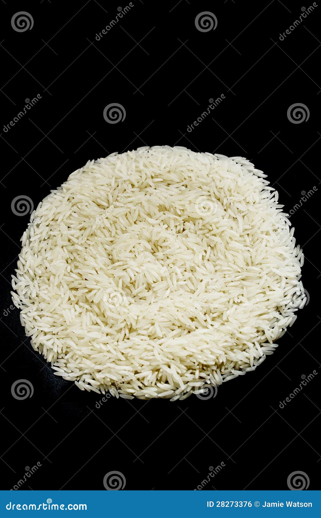 Basmati rice circle stock photo. Image of pulao, doongara - 28273376