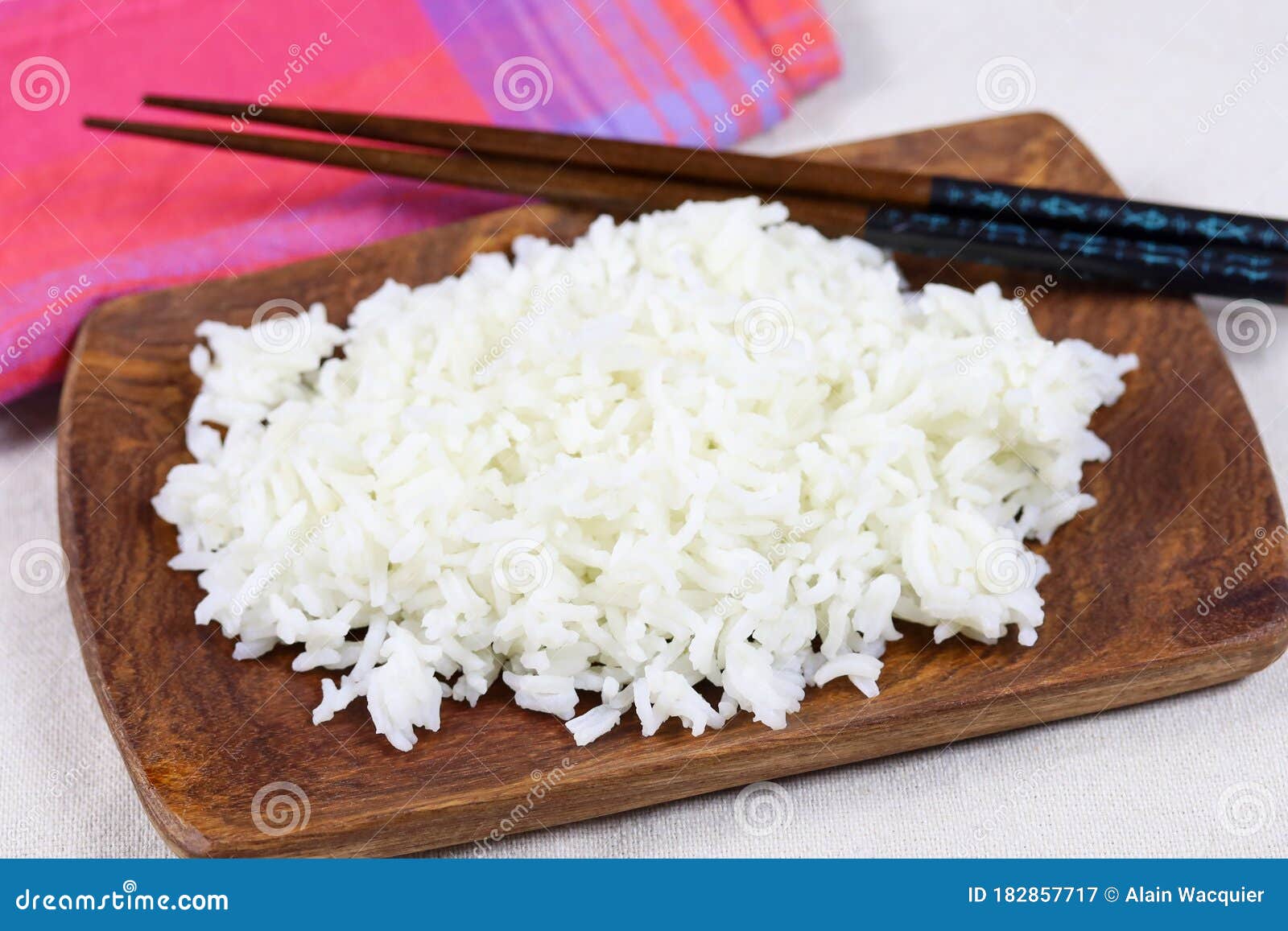 Basmati rice dish stock image. Image of rice, meal, vegan - 182857717