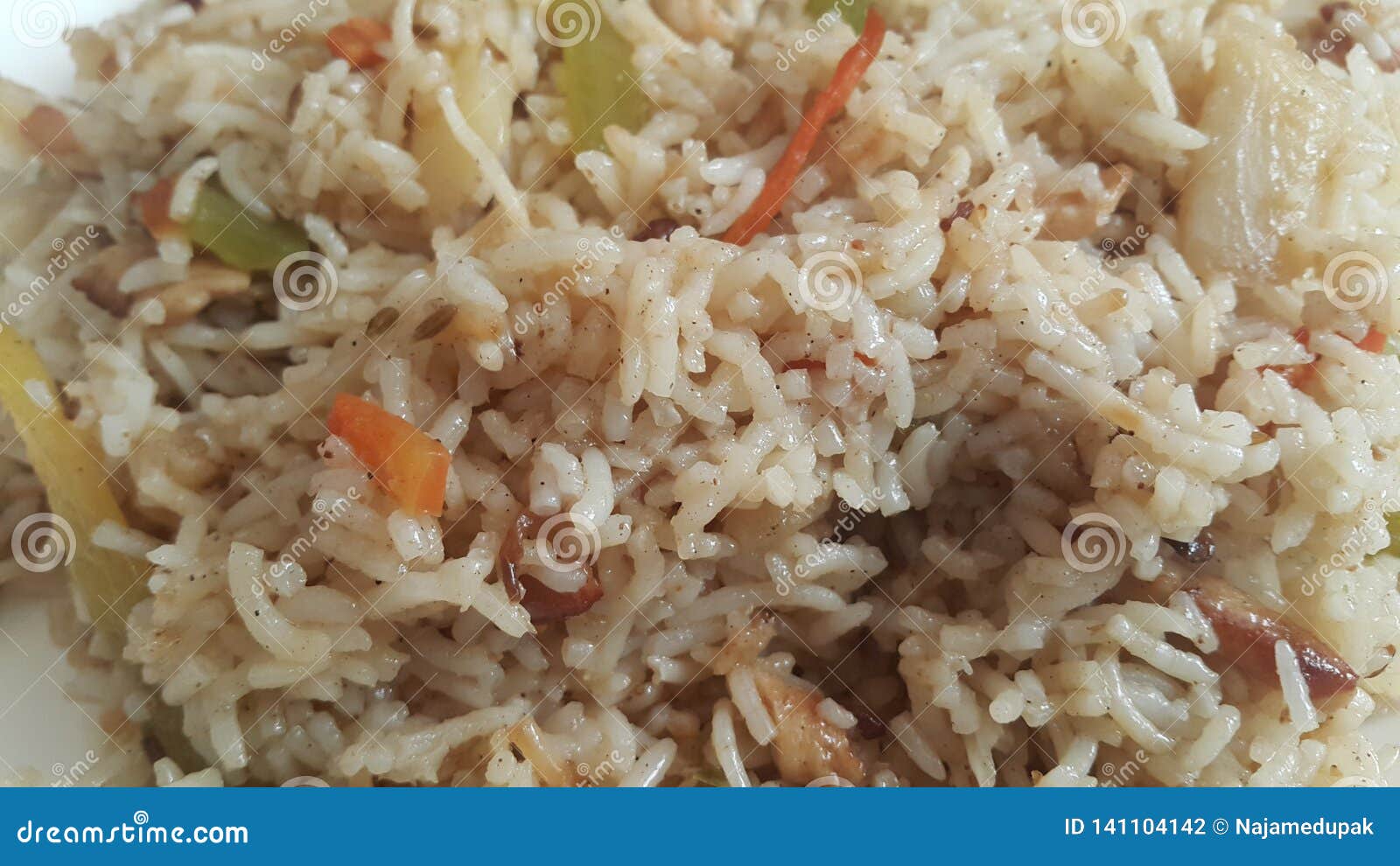 Basmati Rice Pulao or Pulav with Chana, or Vegetable Rice Using Chana ...