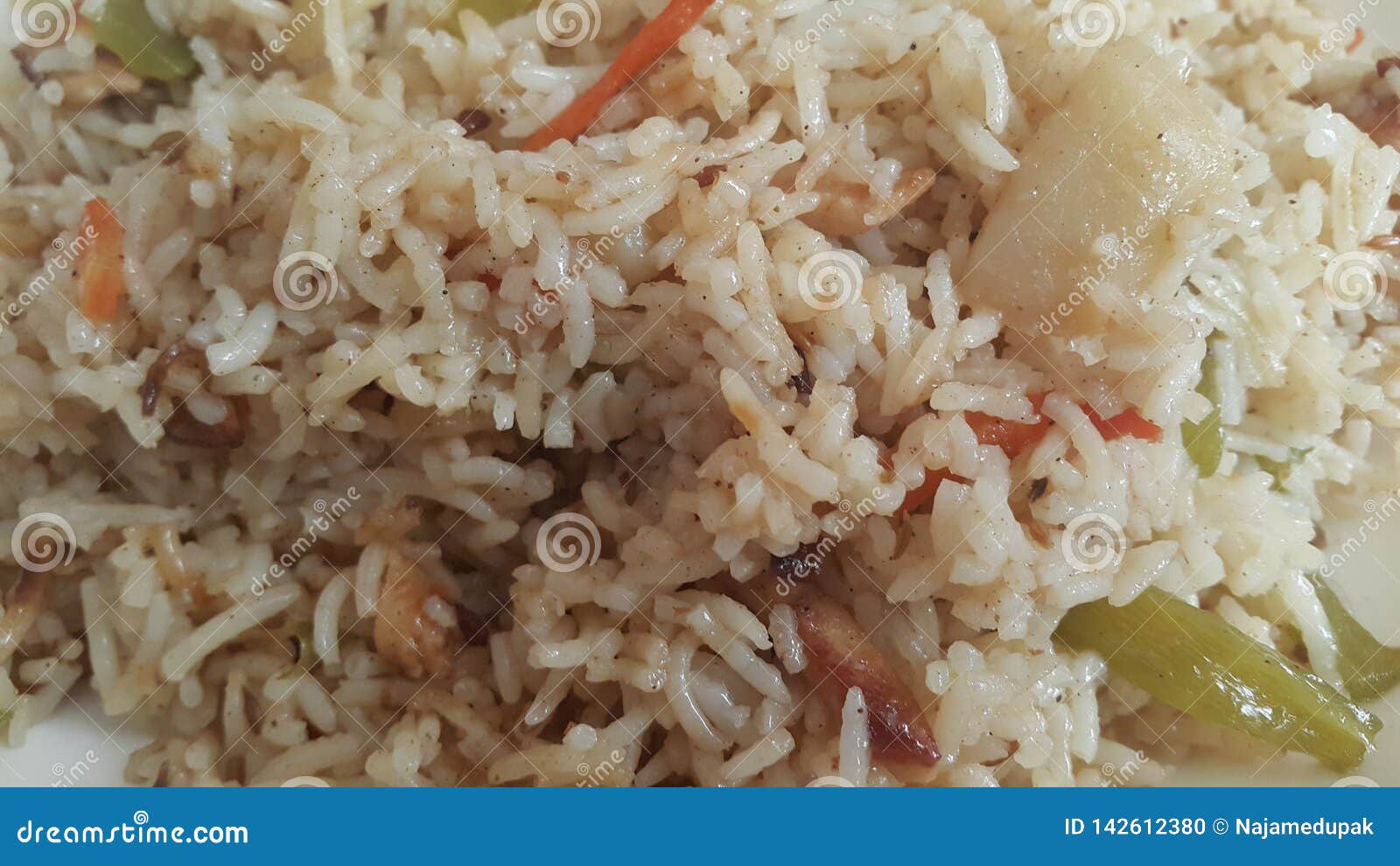 Basmati Rice Pulao or Pulav with Chana, or Vegetable Rice Using Chana ...