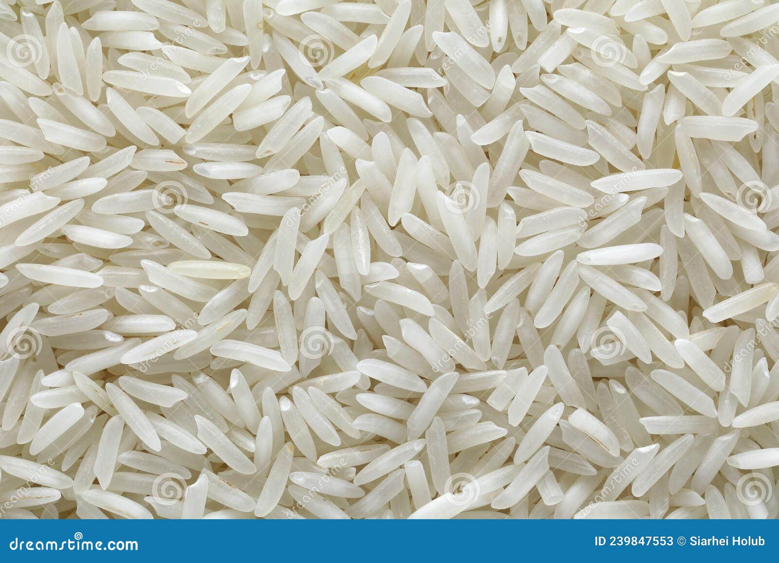 Basmati Rice Top View Background Close Up. Stock Image - Image of thai ...