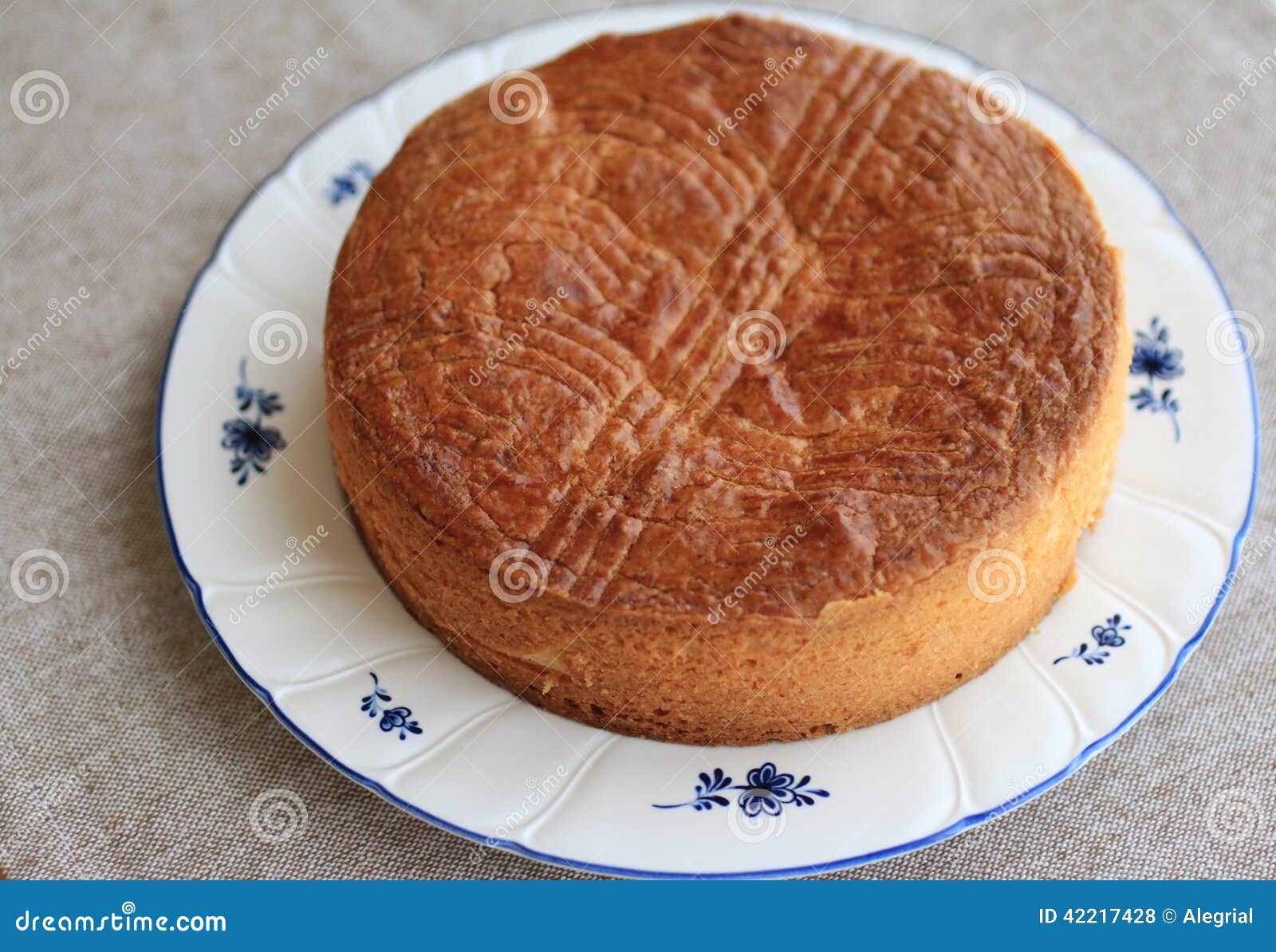 Basque cake stock photo. Image of traditional, basque - 42217428
