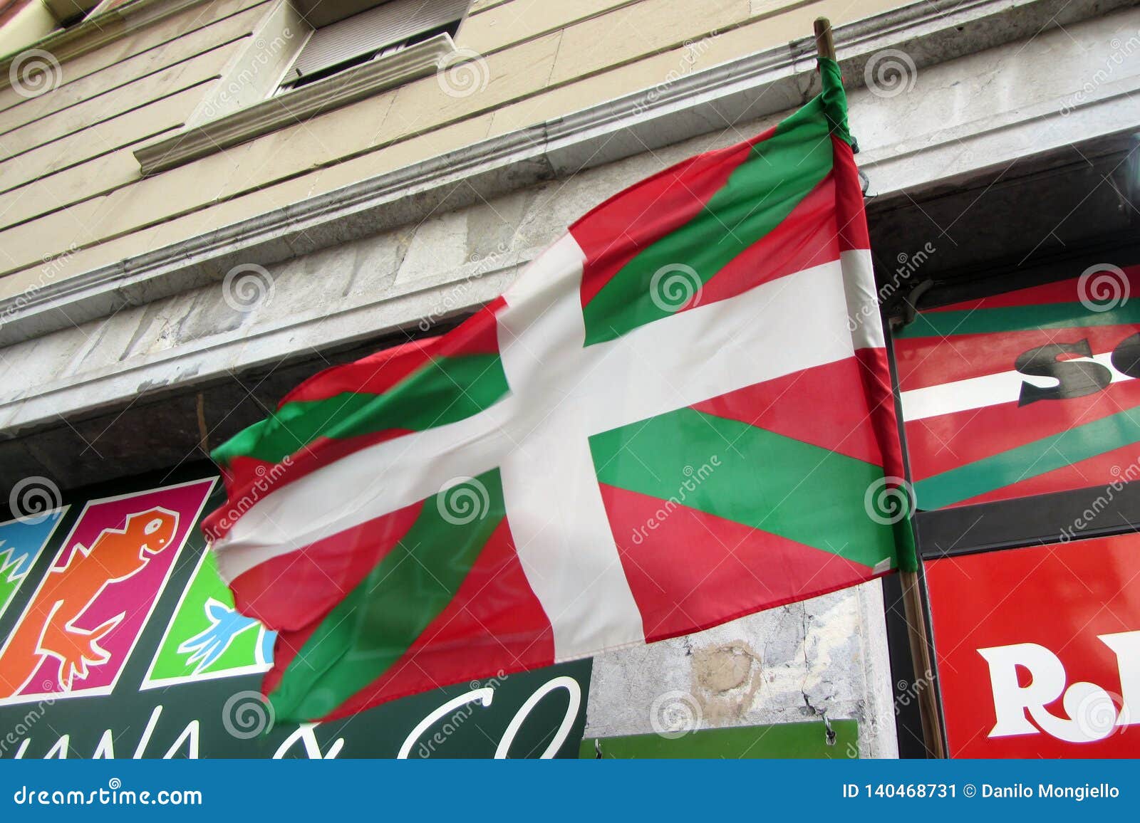 Basque flag editorial photo. Image of symbol, flag, north - 140468731