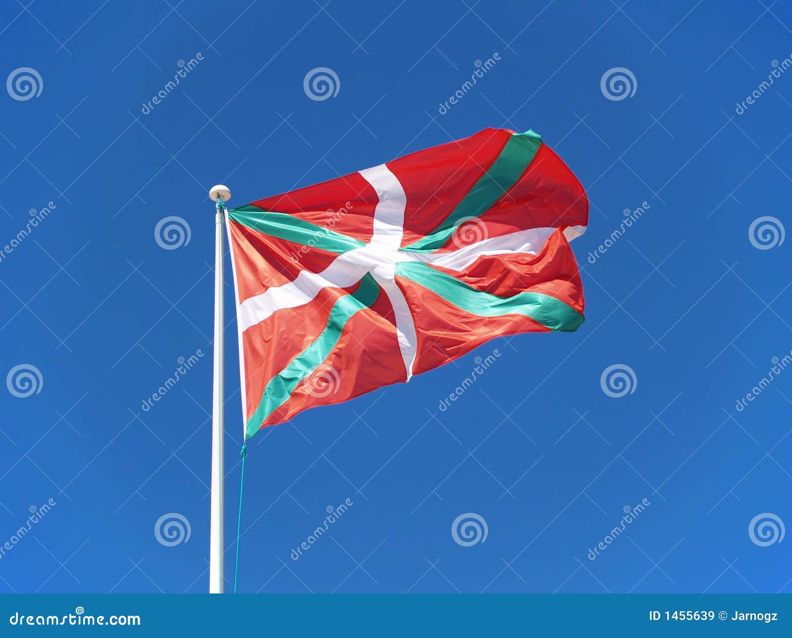 Basque Country Flag, IkurriÃ±a Stock Image - Image of euskadi, freedom ...