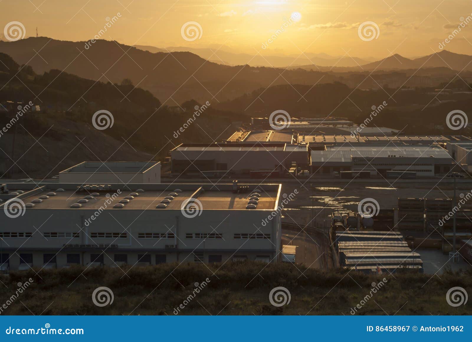 Basque Country Industrial State Editorial Photography - Image of inside ...