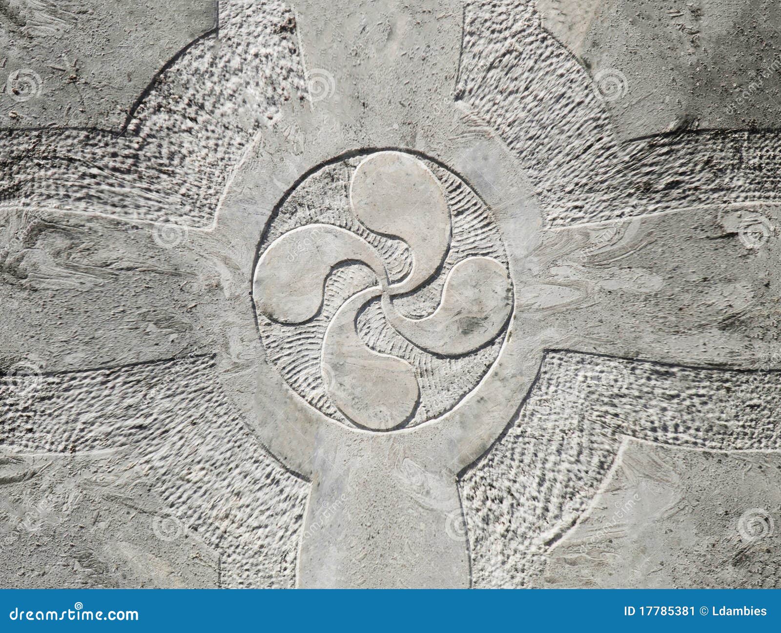 Basque cross stock image. Image of lauburu, shape, macro - 17785381