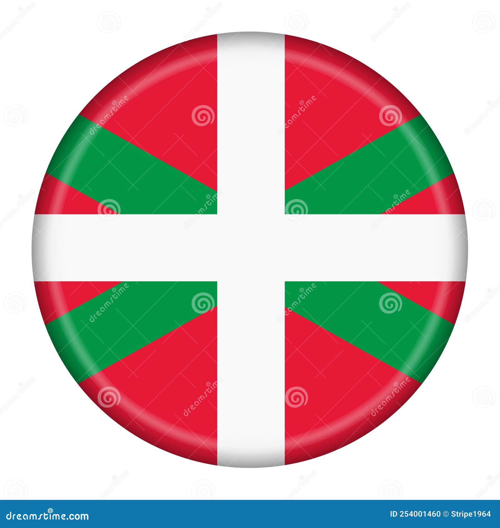 Basque Flag . Baskia, Autonomus Territory In Spain. Stock Photography ...