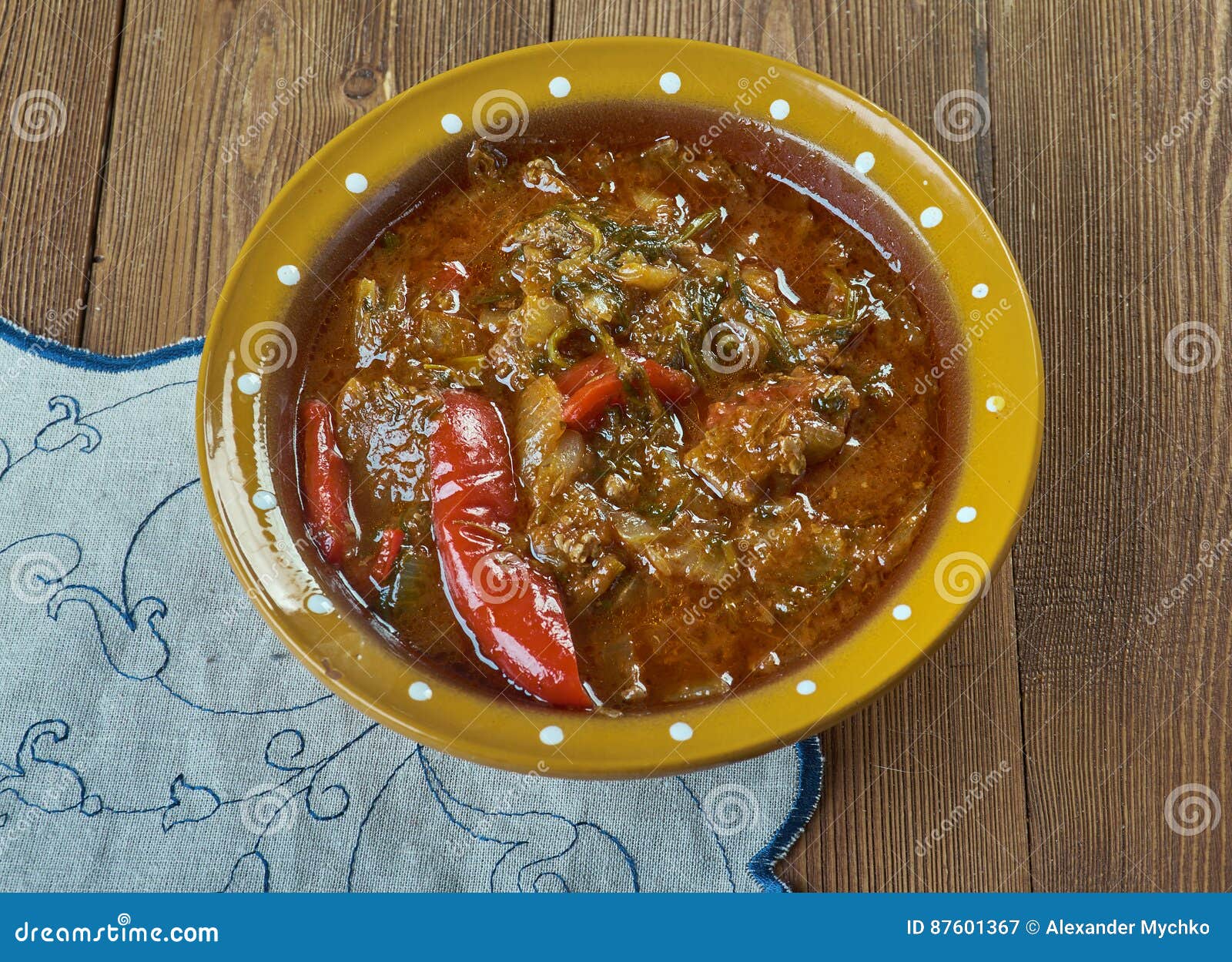 Basque Lamb Stew stock image. Image of sauce, stew, meat - 87601367
