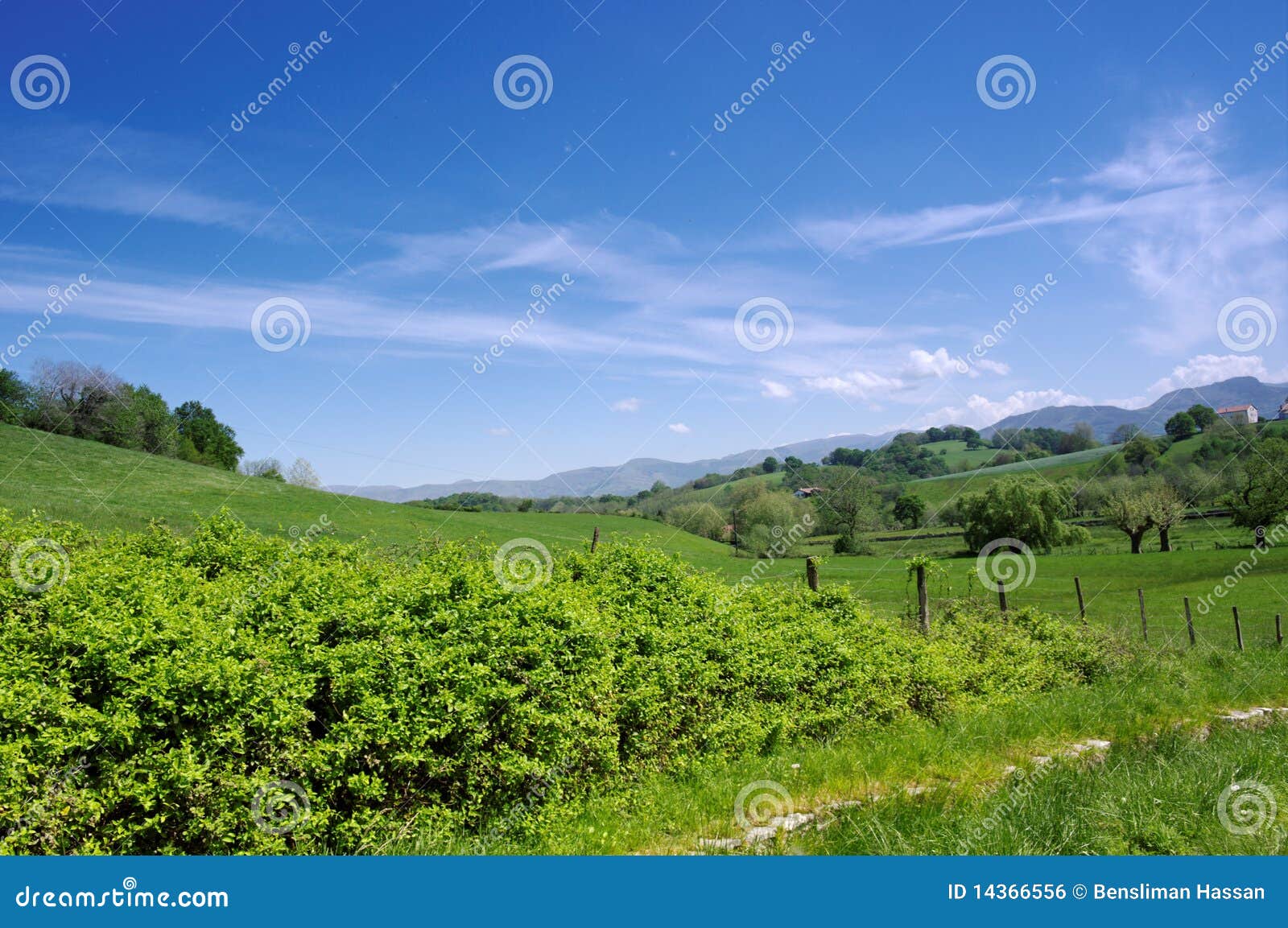 Basque mountains stock photo. Image of mountains, nature - 14366556