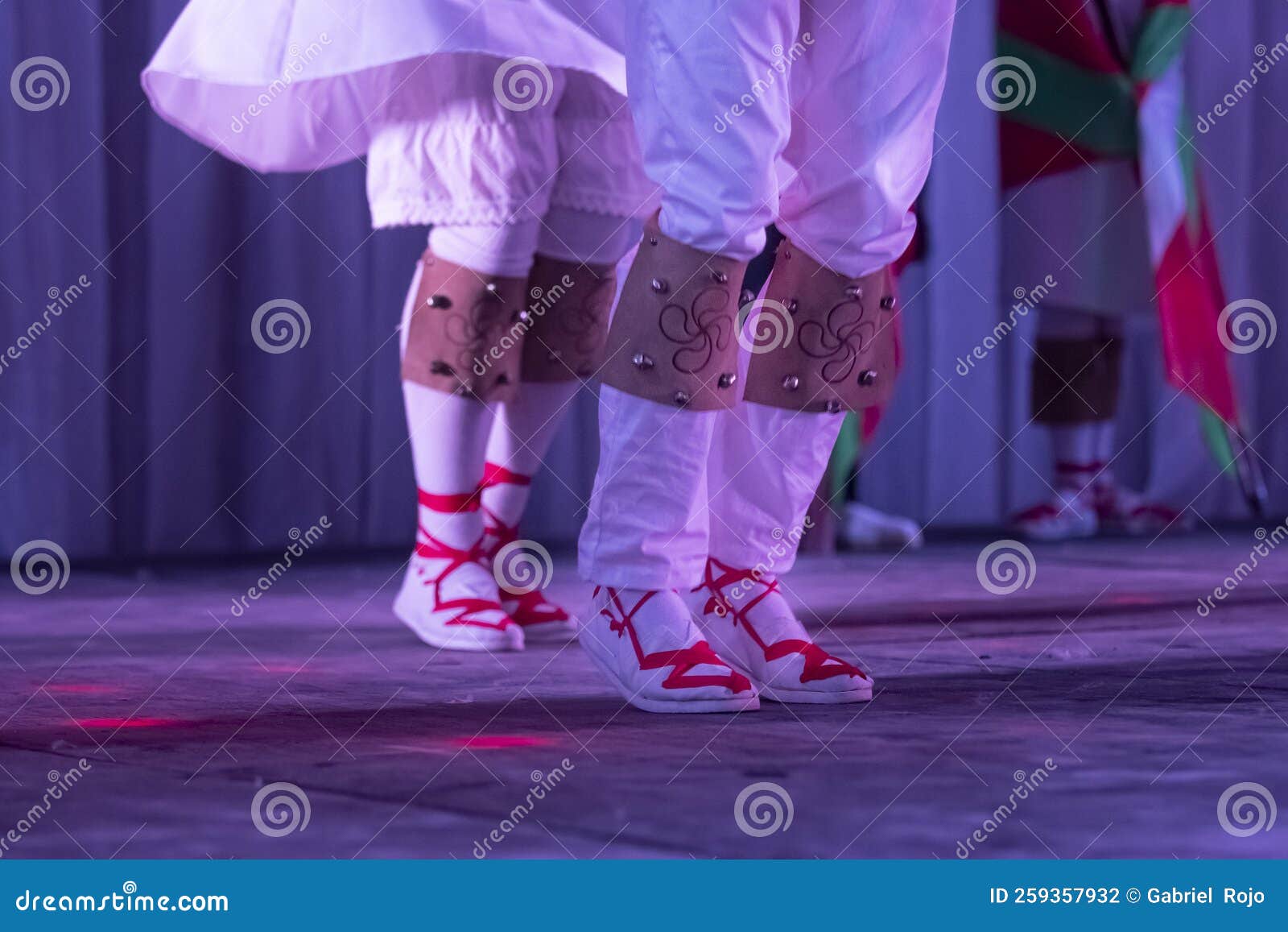 Basque traditional dance, stock photo. Image of dancer - 259357932