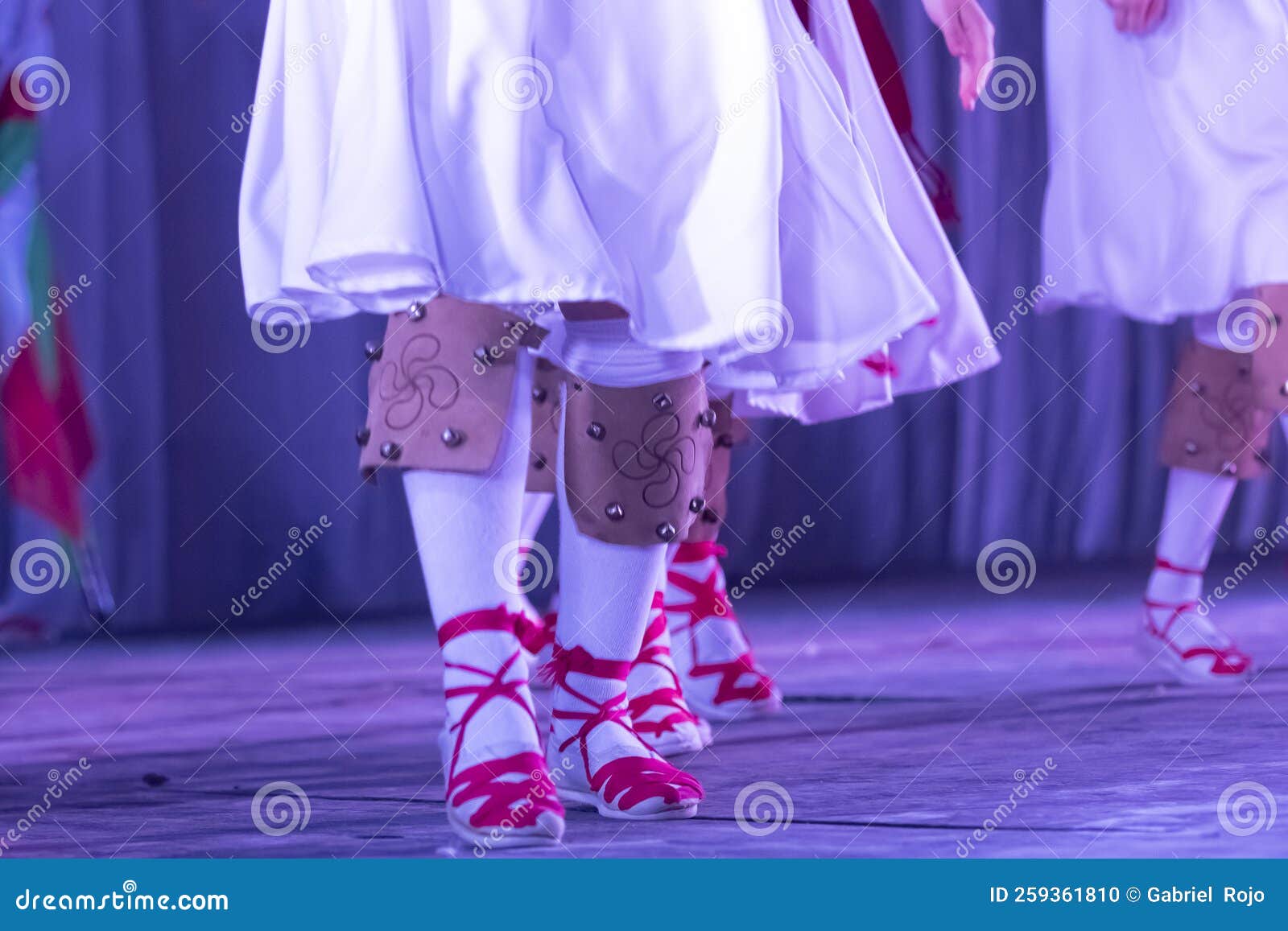 Basque traditional dance, stock photo. Image of spectacle - 259361810