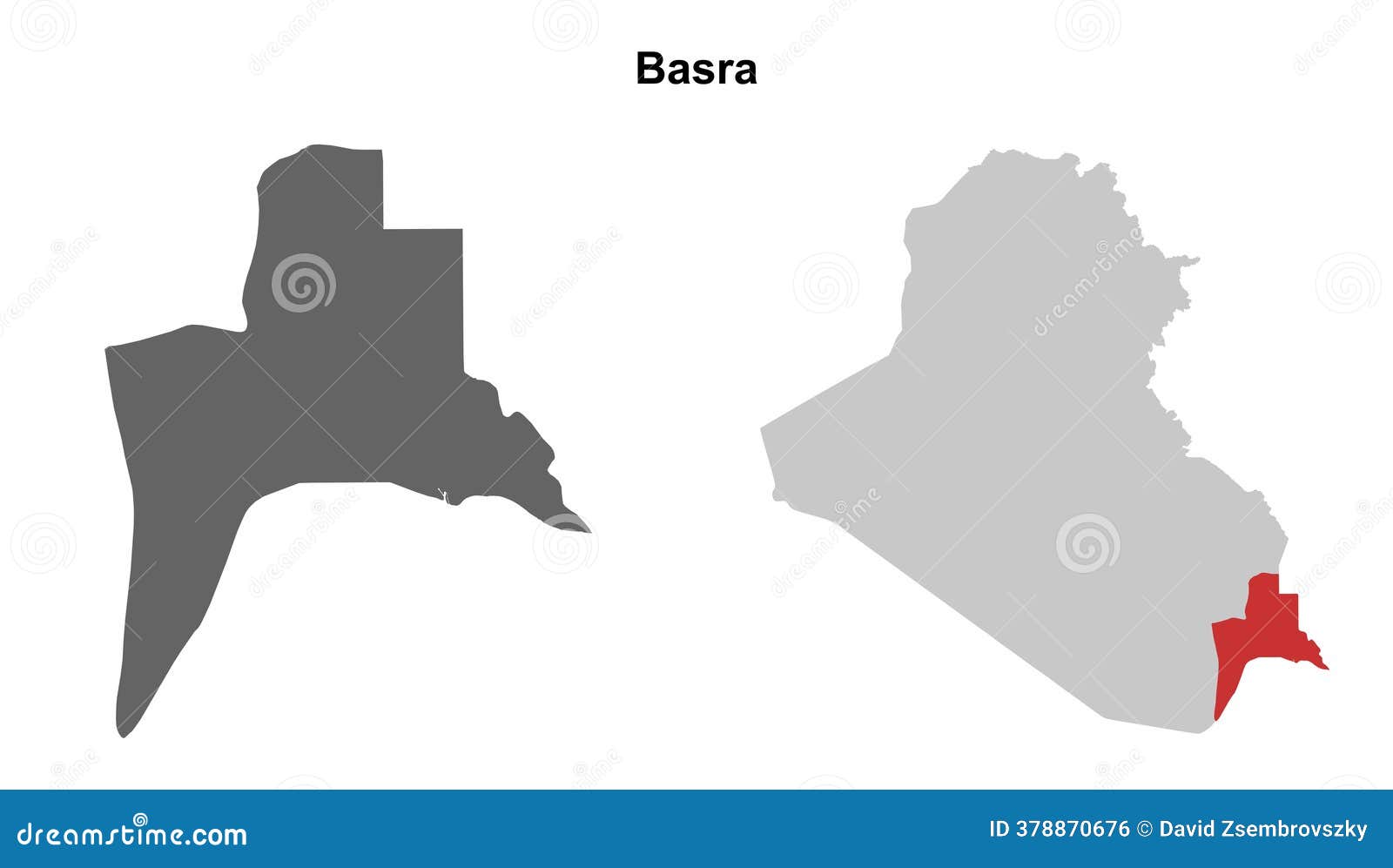 Basra Map. Royalty-Free Stock Photo | CartoonDealer.com #307100793