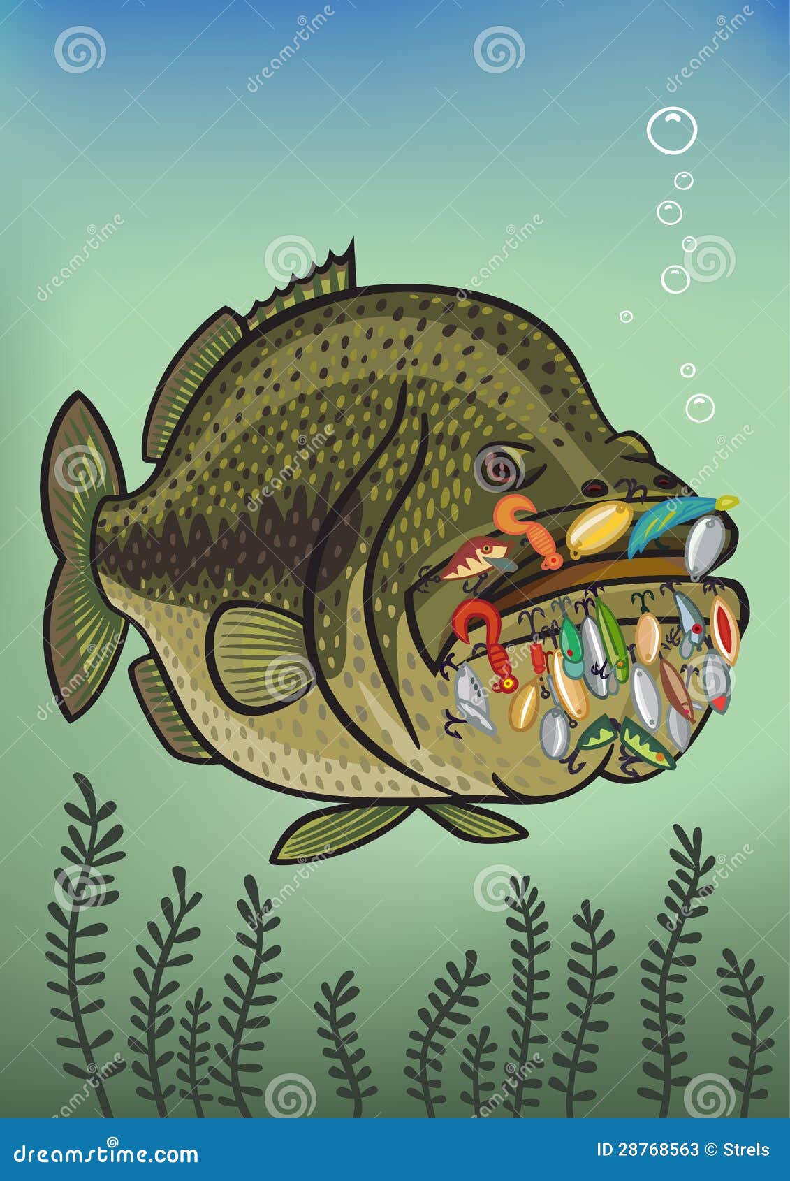 Strong Fish Stock Illustrations – 1,847 Strong Fish Stock Illustrations ...