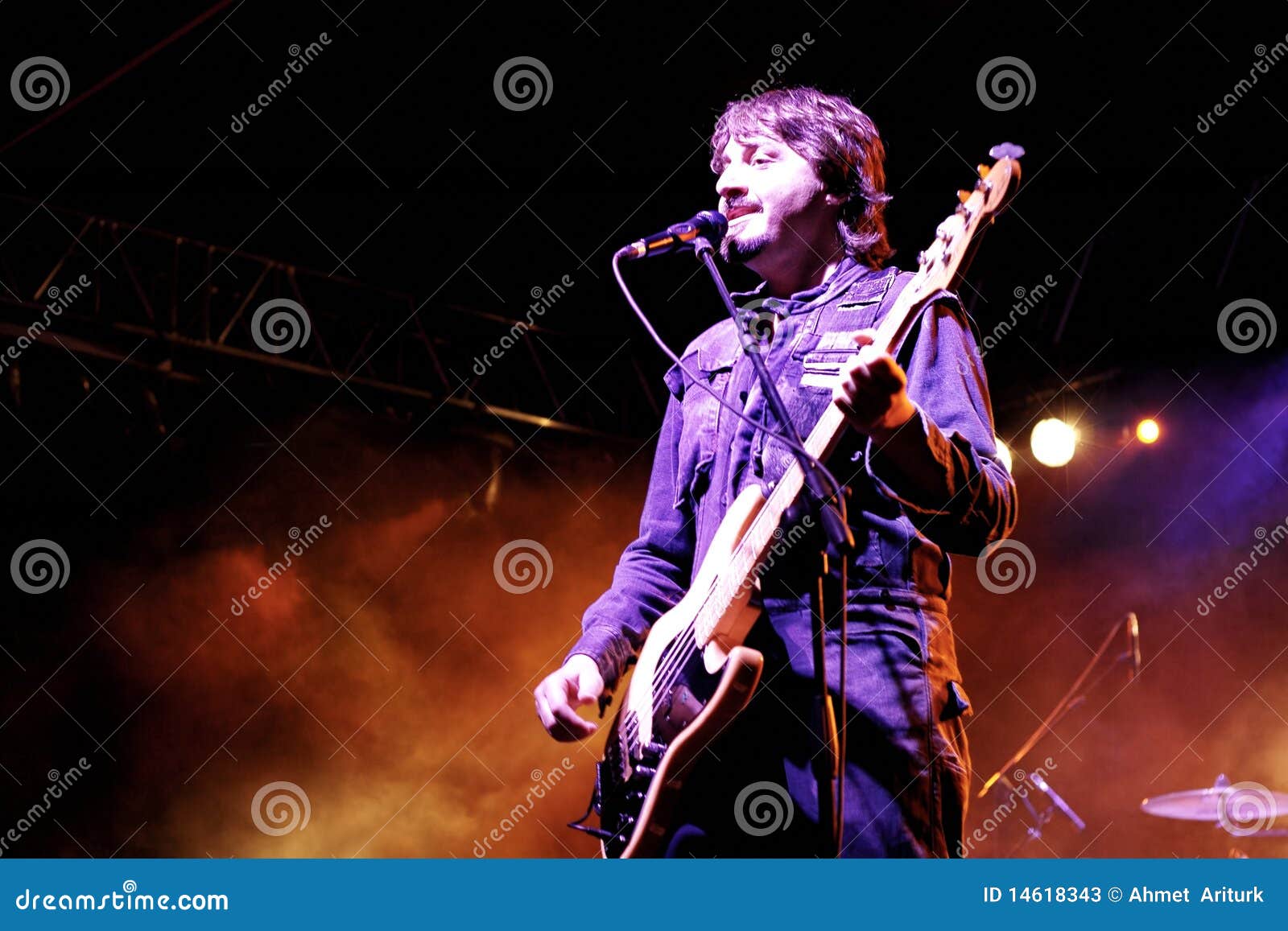 Bass Burak Guven editorial stock photo. Image of perform - 14618343