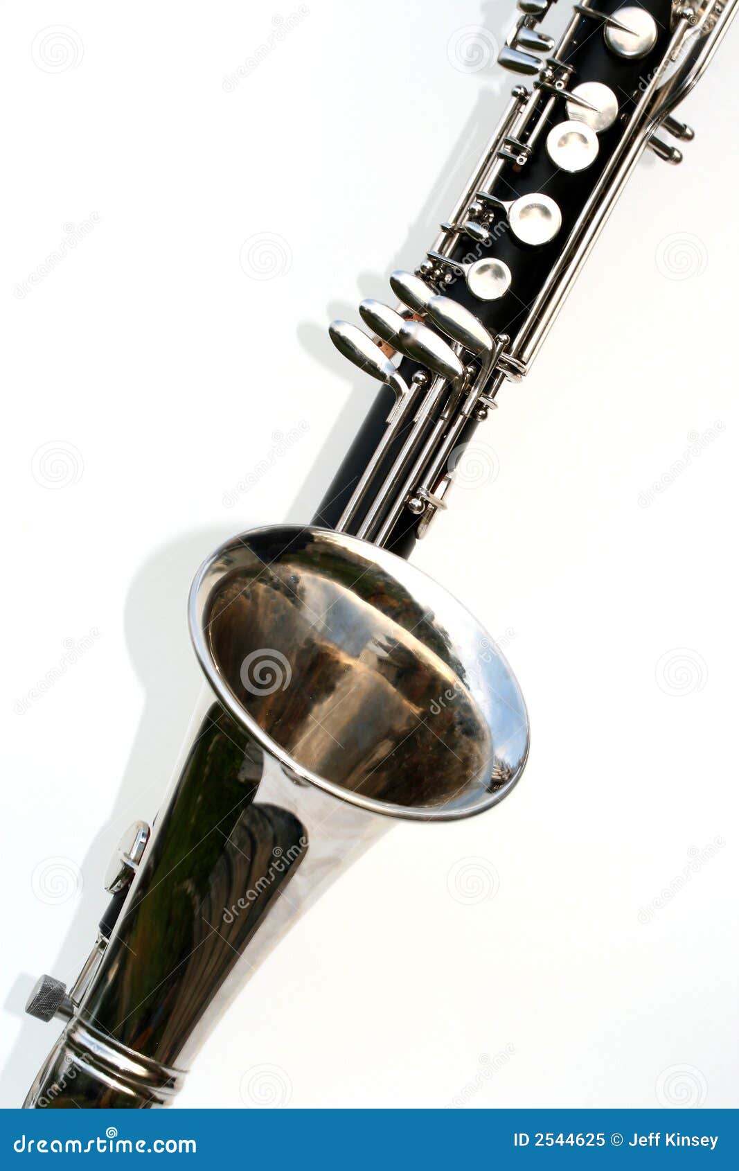 Bass Clarinet stock image. Image of music, bass, black - 2544625