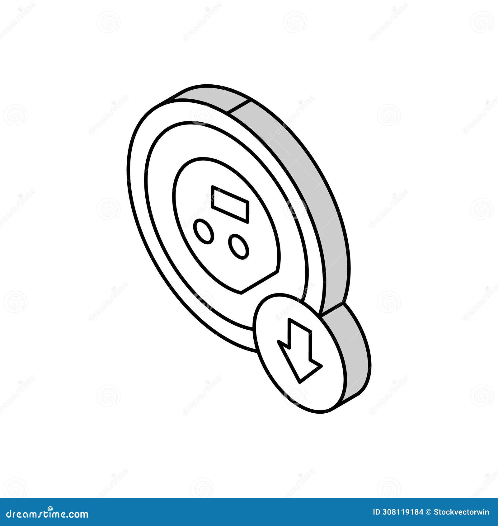 Dynamic 2D Isometric Depiction Of Cargo Ship In Midst Of Stormy Sea ...