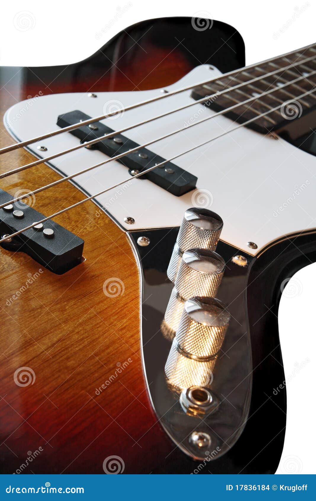 Bass Guitar stock photo. Image of loud, guitar, isolated - 17836184