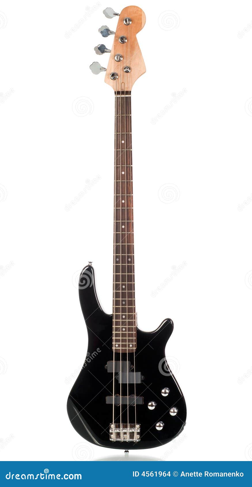 Bass guitar. stock photo. Image of heavy, song, bass, instrumental ...