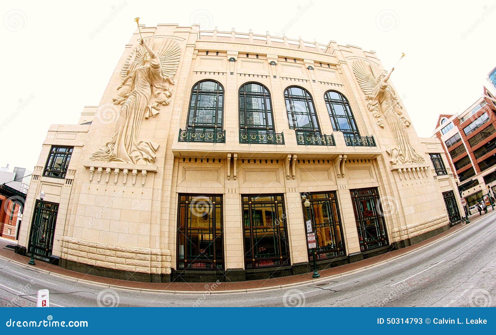 Bass Performance Hall, Fort Worth Texas Foto de Stock Editorial ...