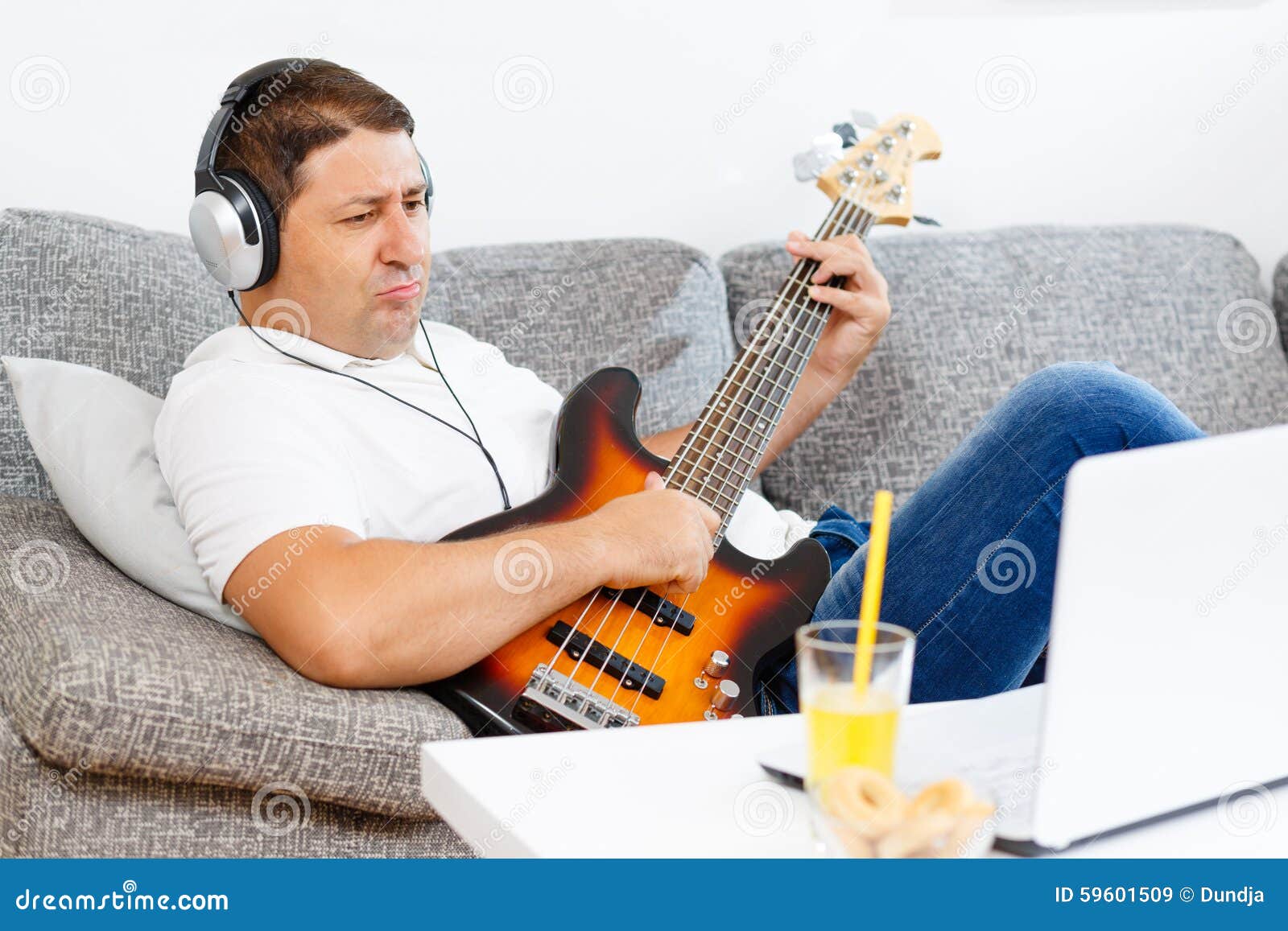 Bass player stock image. Image of horizontal, blues, jazz - 59601509