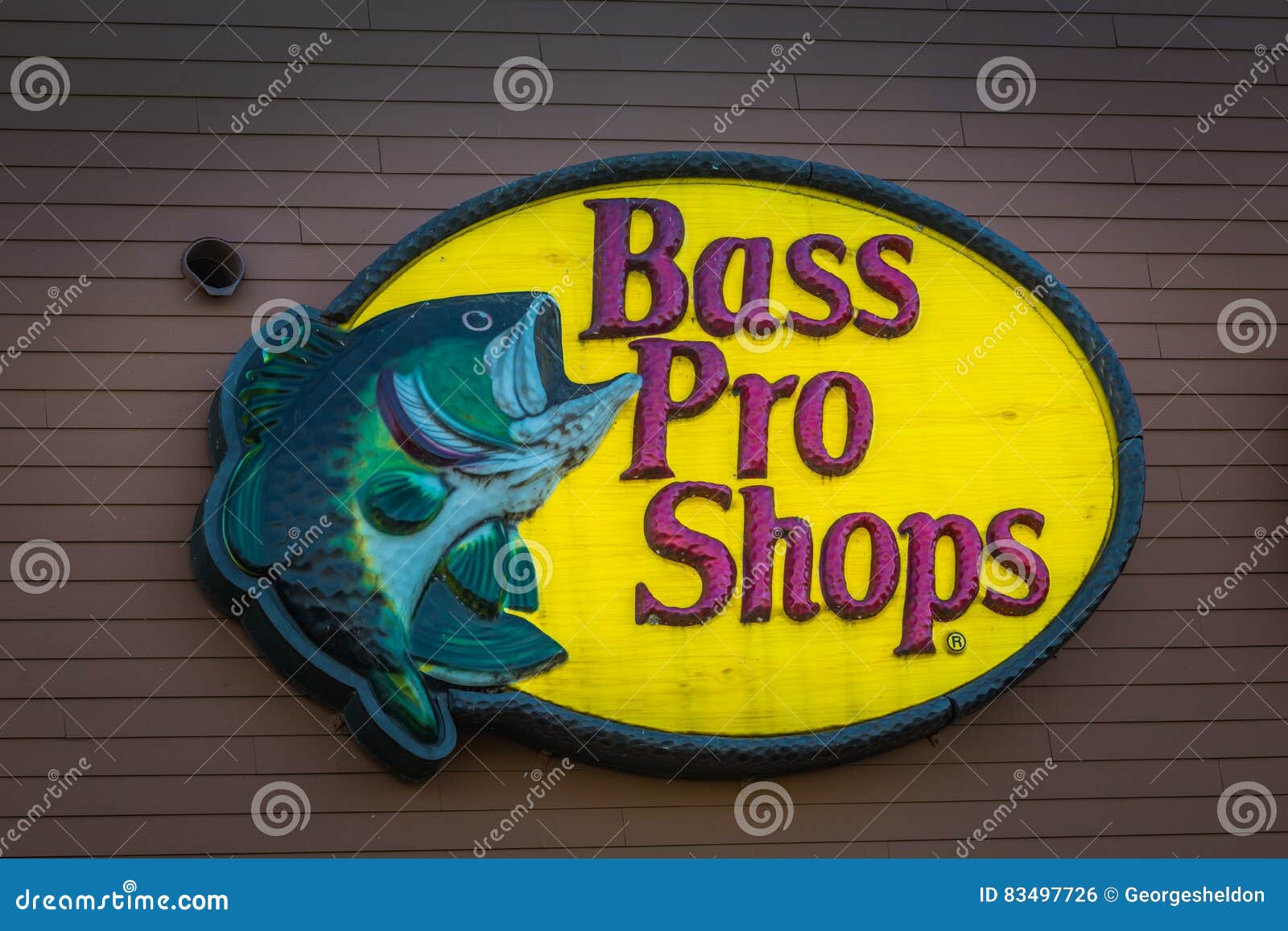 Bass Pro Shops Logo redaktionelles foto. Bild von geschäft - 83497726