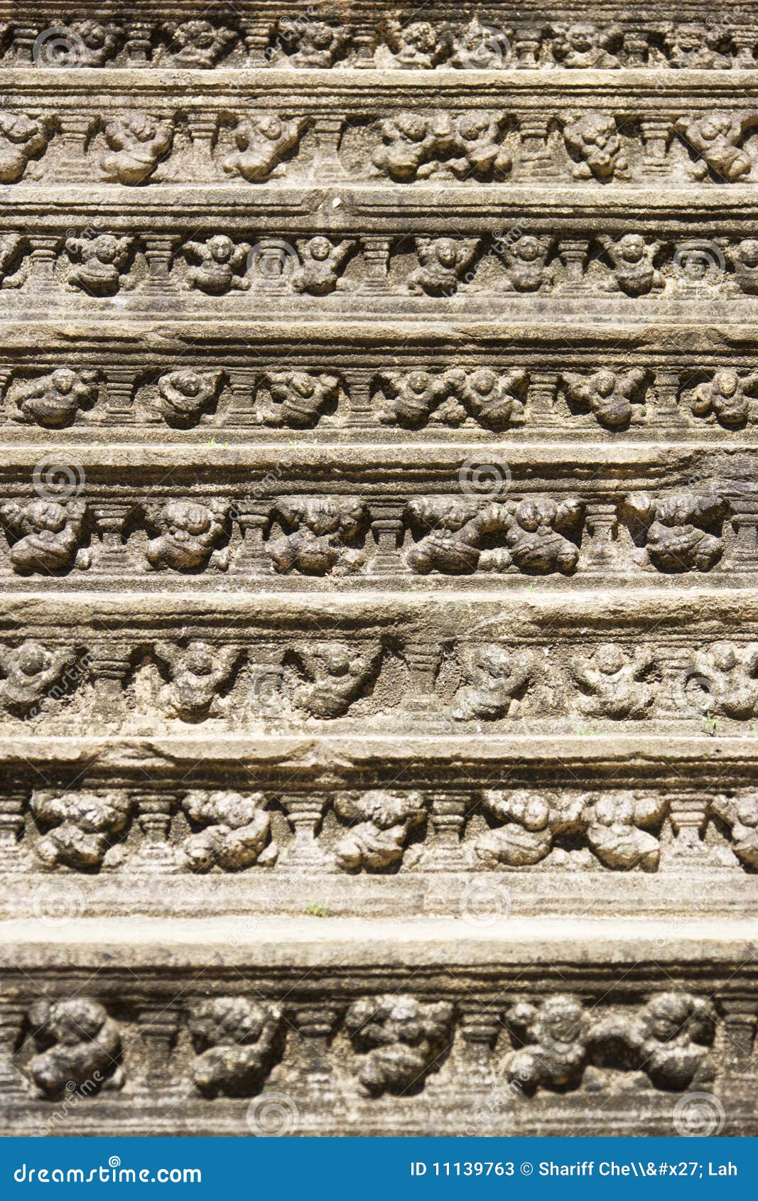 Bass-Relief at Vatadage, Sri Lanka Stock Image - Image of culture ...