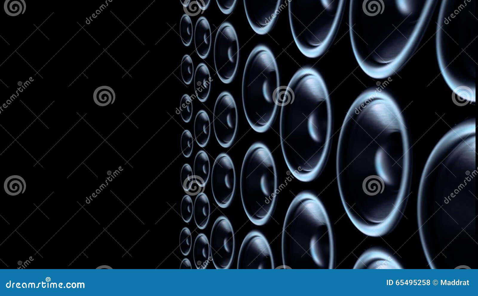 Bass speakers background. stock footage. Video of power - 65495258