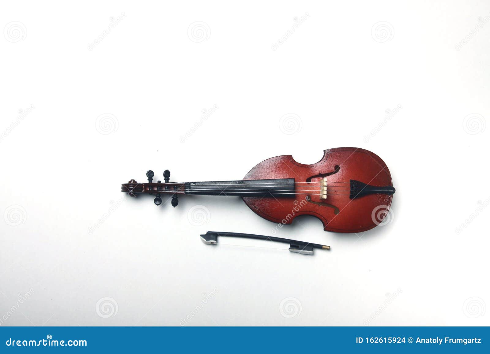 Bass-viol Isolated on White Background Stock Photo - Image of orchestra ...