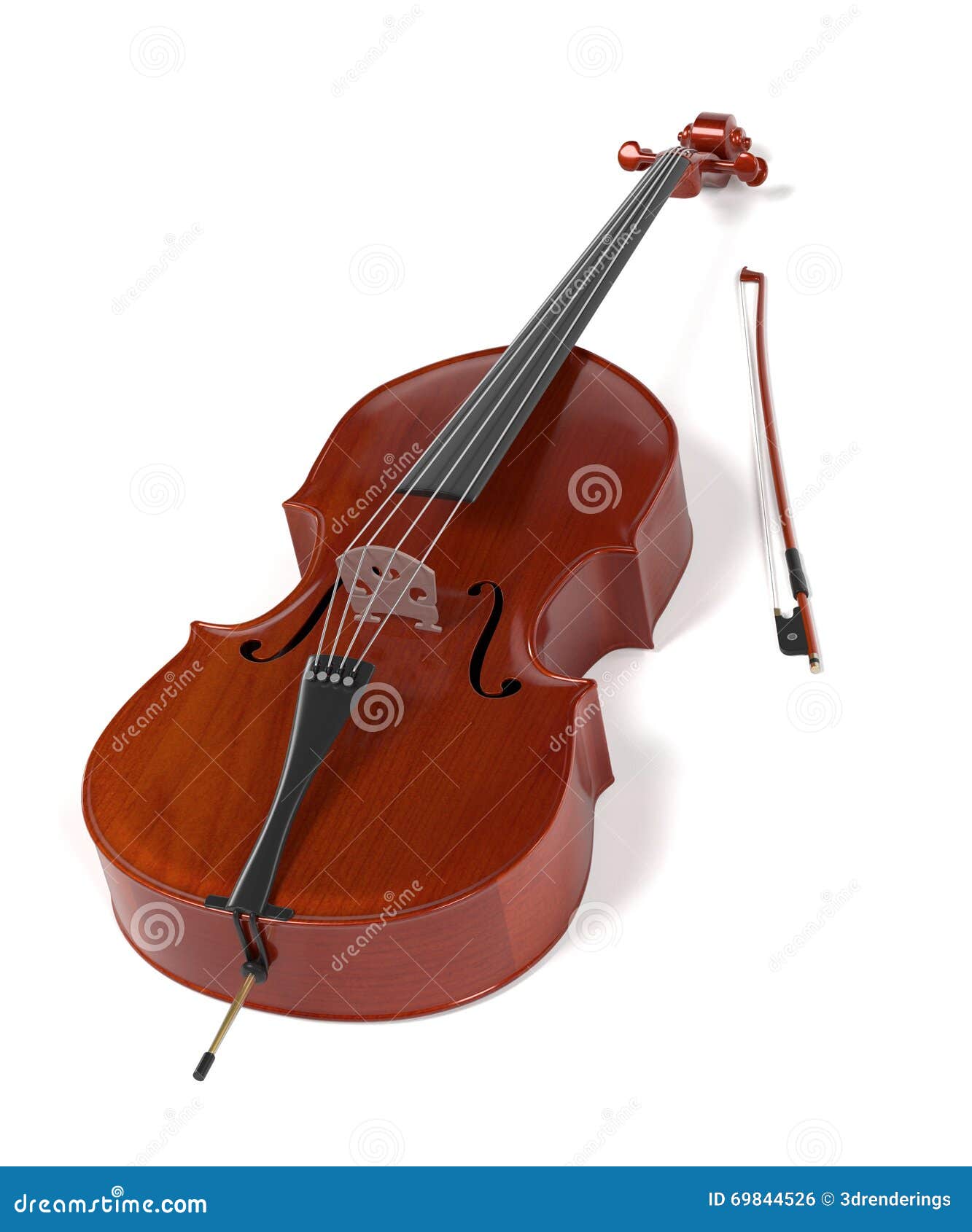 Basse - Instrument De Musique Illustration Stock - Illustration du ...