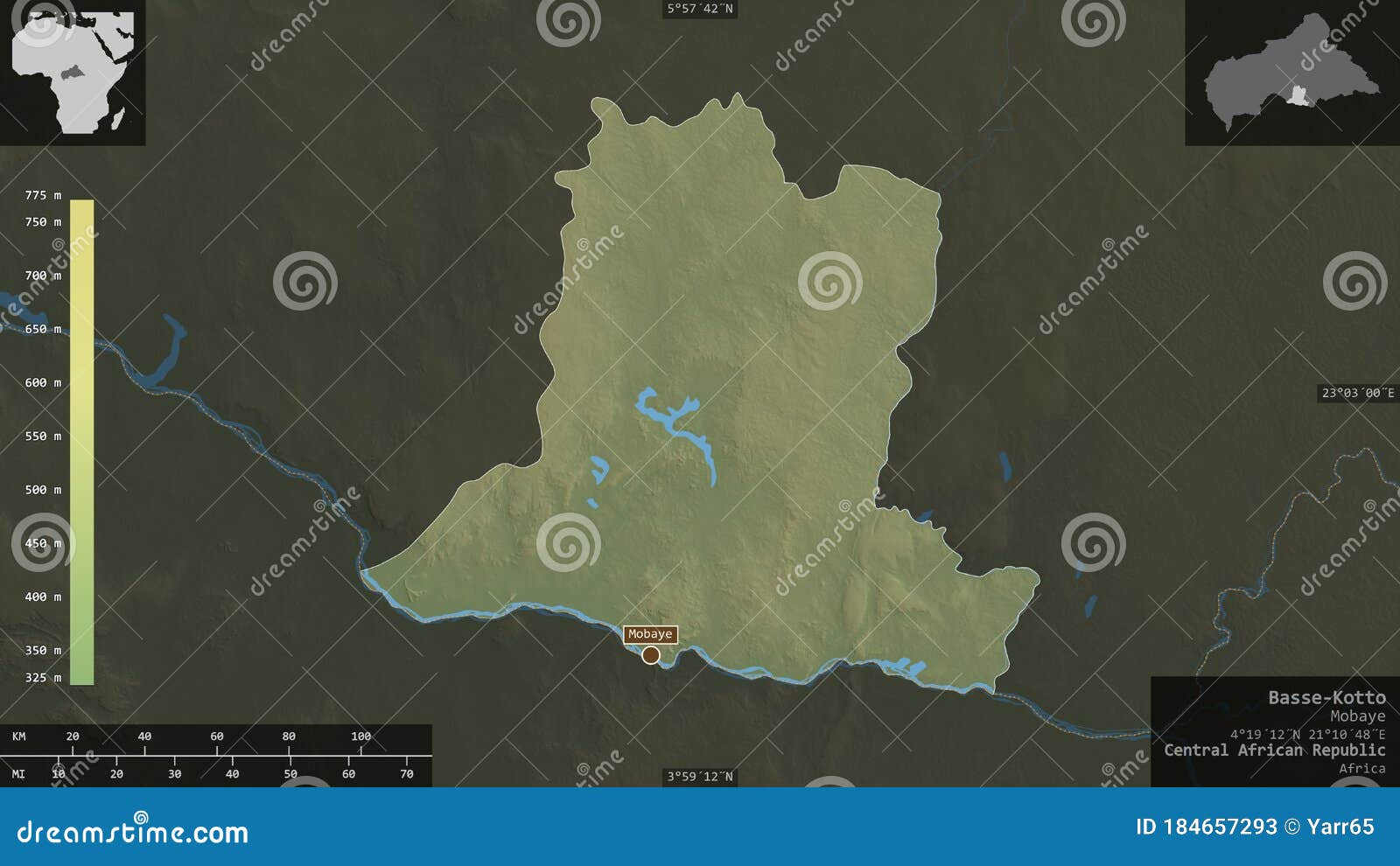 Basse-Kotto, Central African Republic - Composition. Physical Stock ...