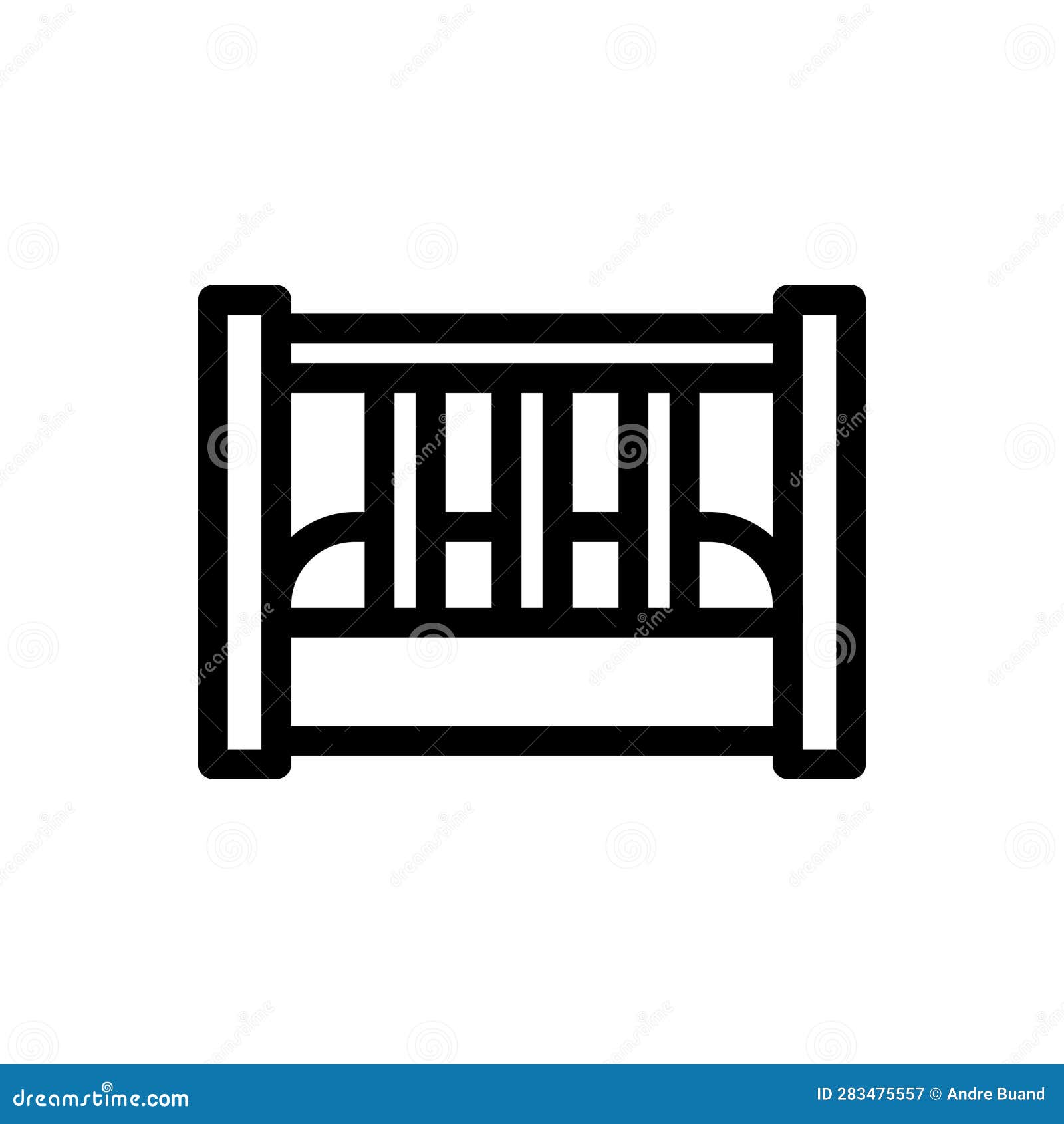 Bassinet Icon Illustration Vector Graphic Stock Vector - Illustration ...