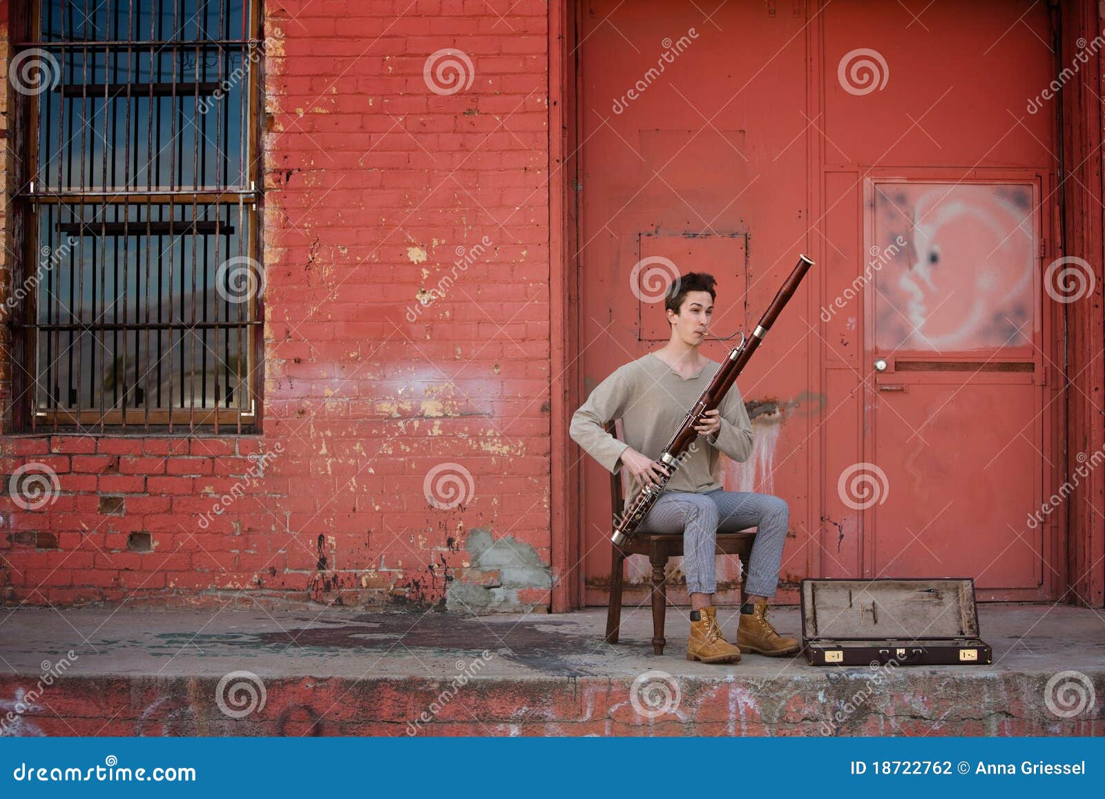 Bassoon Musician stock photo. Image of perform, classical - 18722762