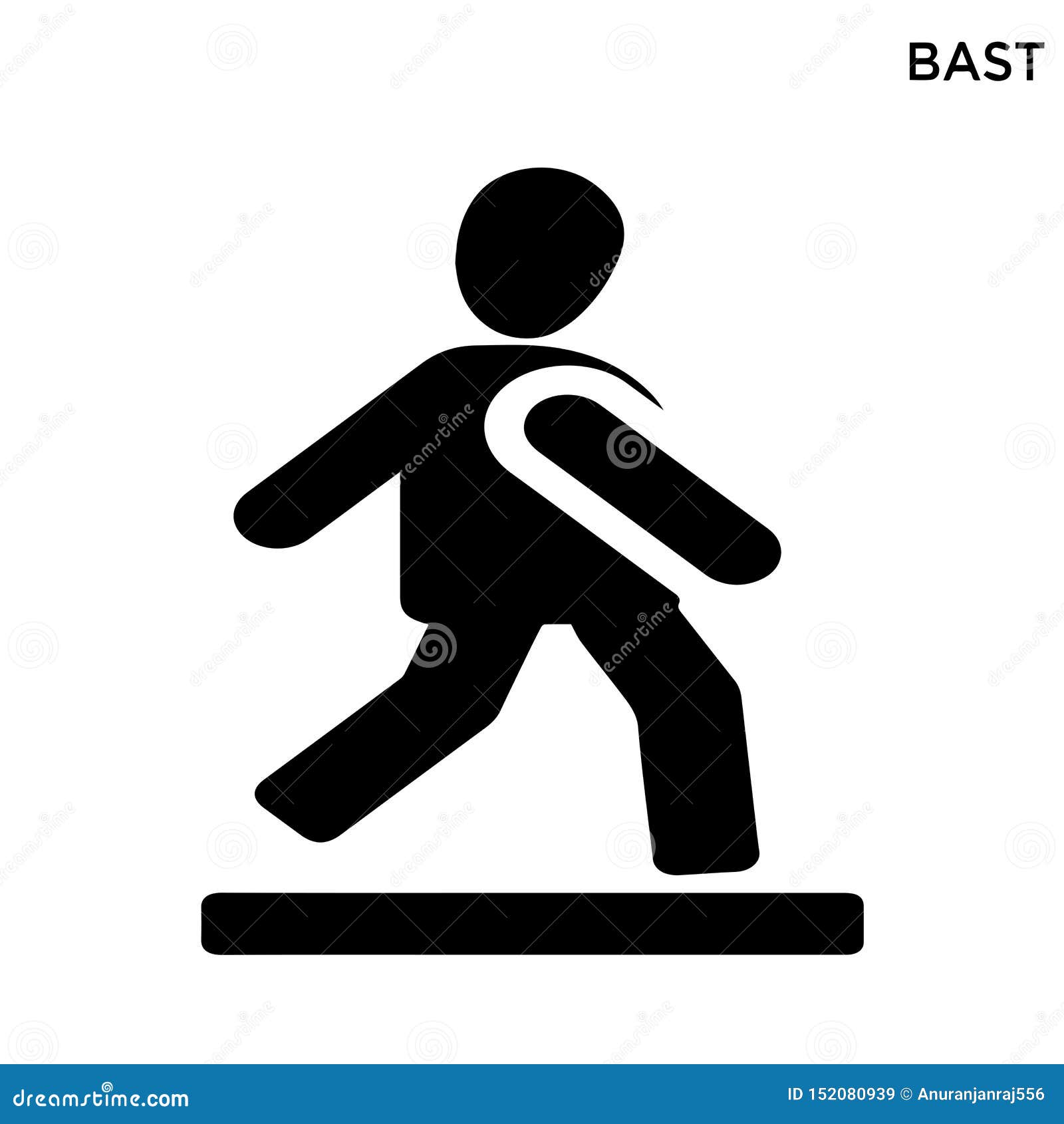 Bast Icon White Background Cartoon Vector | CartoonDealer.com #152080939