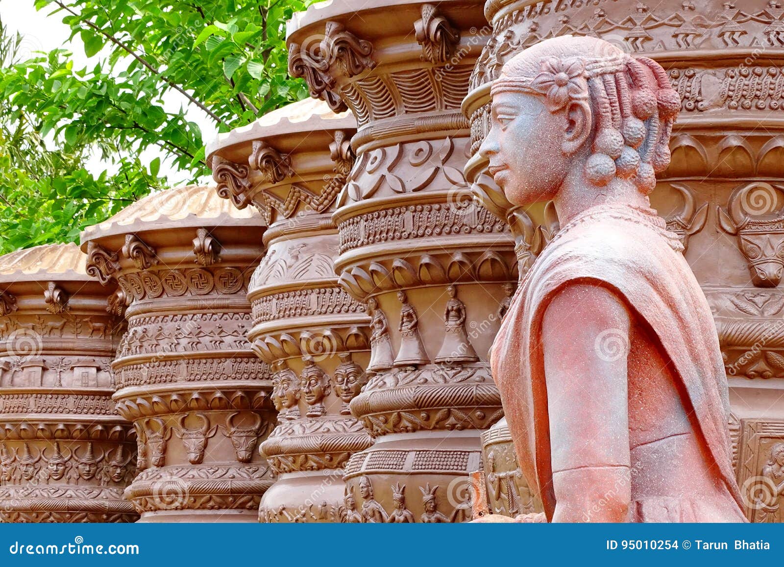 Bastar Tribe. stock photo. Image of beautiful, garden - 95010254