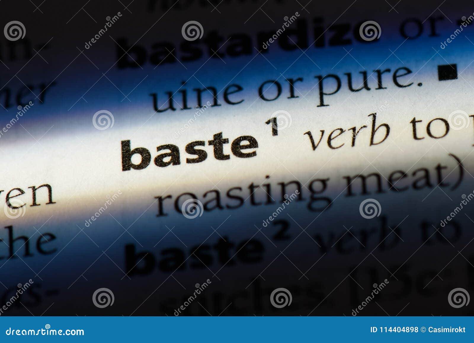 Baste stock photo. Image of idea, writing, english, baste - 114404898