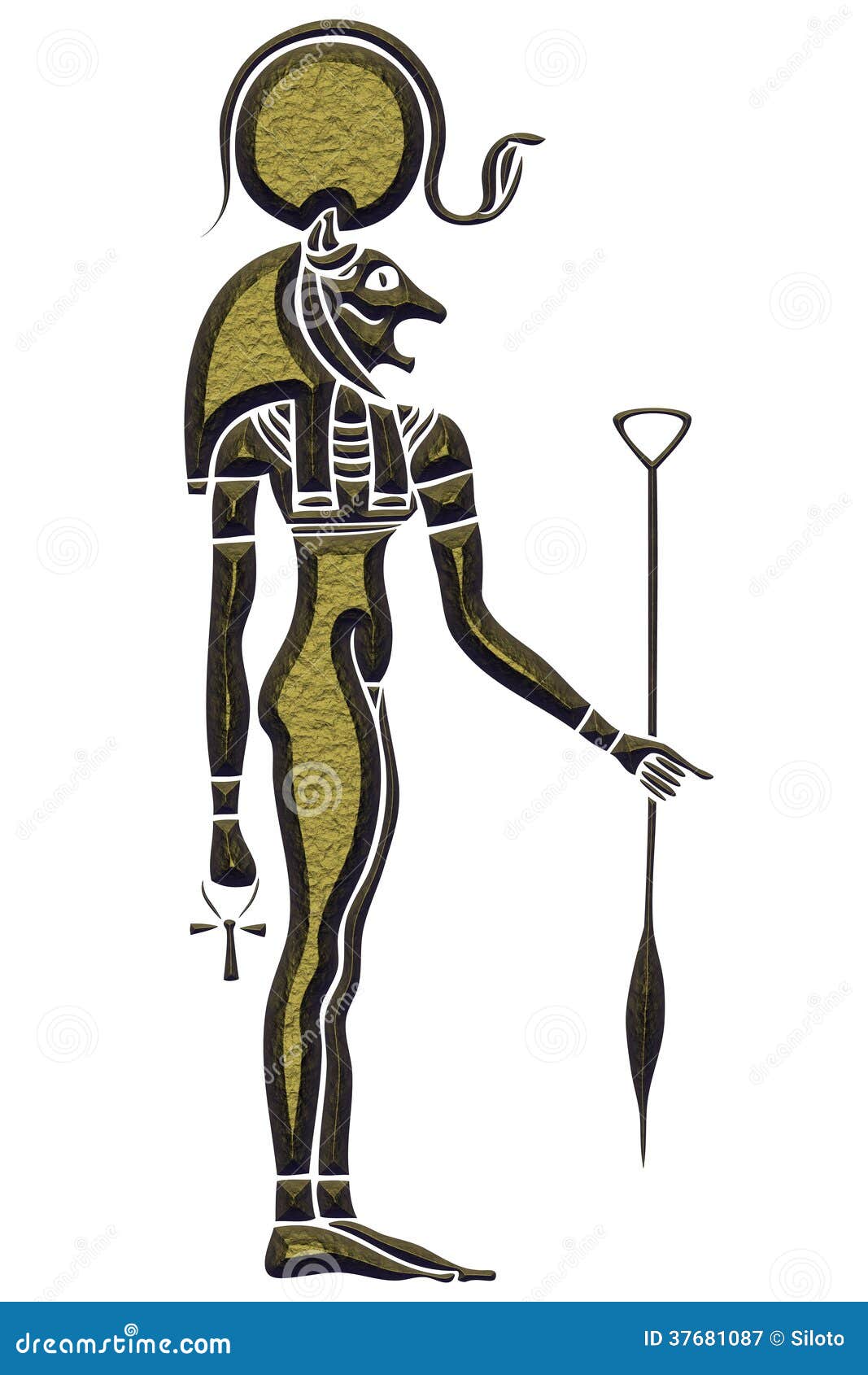 Bastet - Deusa De Egito Antigo Ilustração Stock - Ilustração de ...