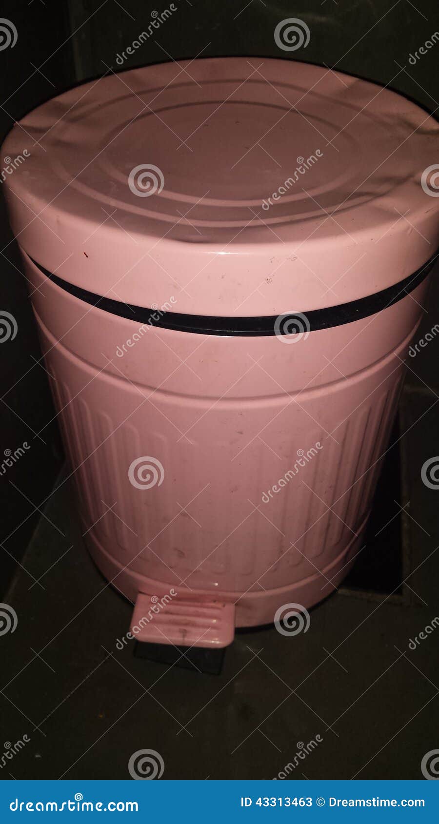 Basura rosada imagen de archivo. Imagen de rosa, basura - 43313463