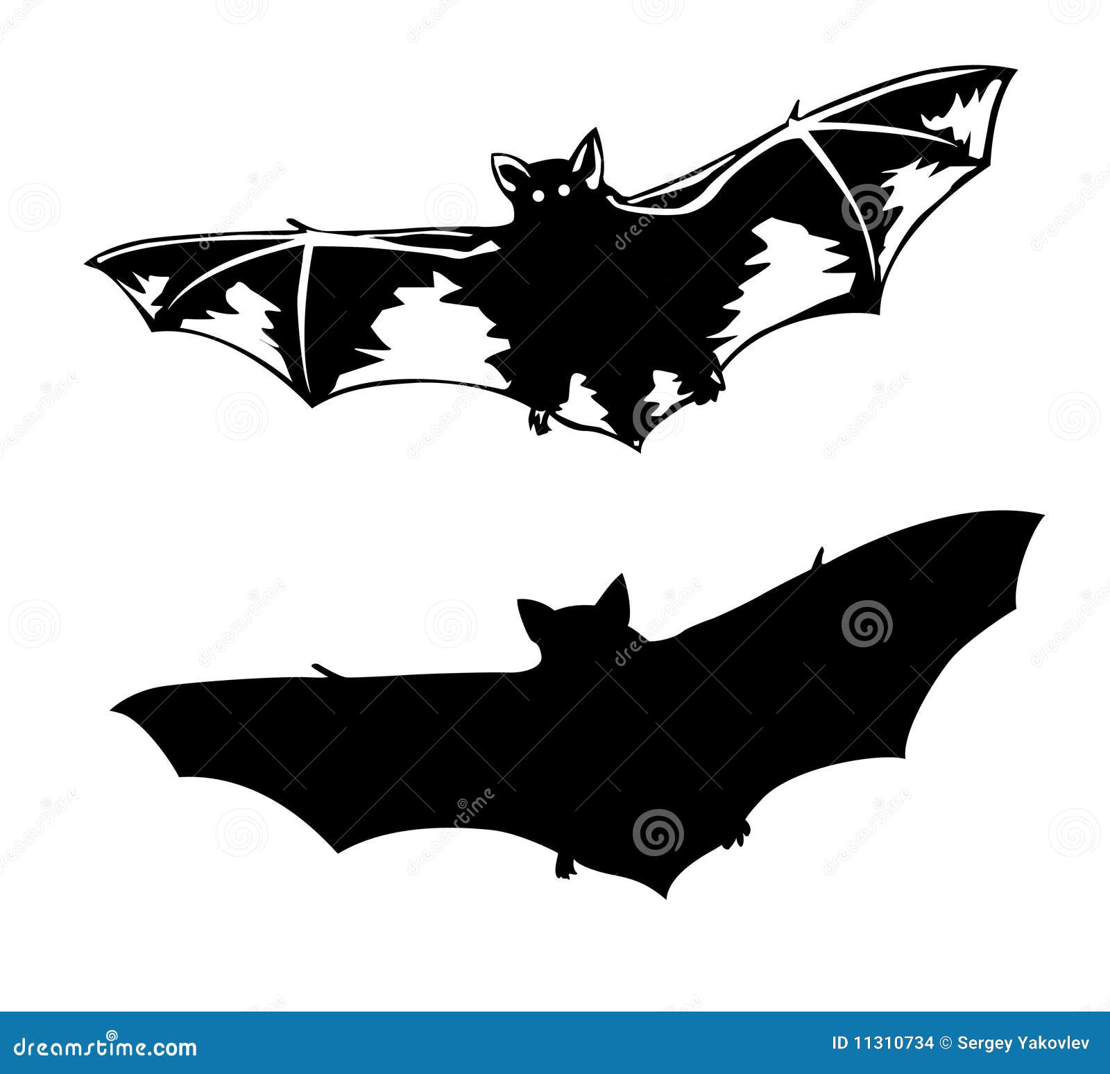 Bat stock vector. Illustration of graphic, editable, background - 11310734