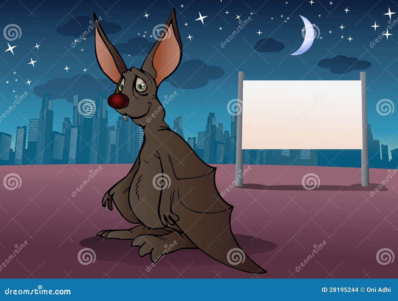 Bat Advertisement Stock Photo | CartoonDealer.com #28195244