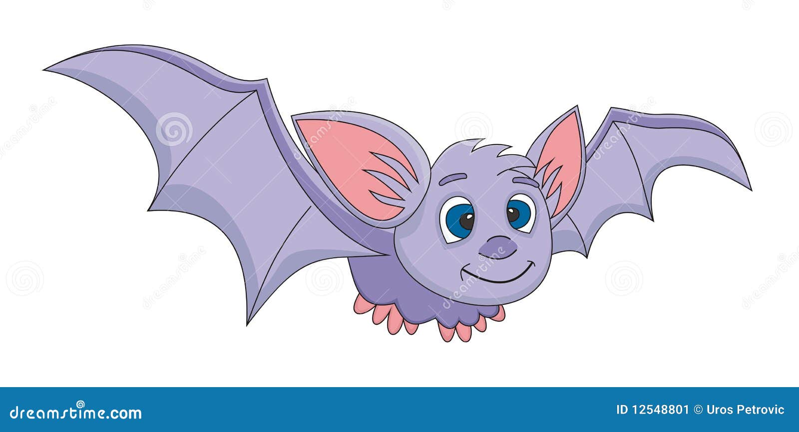 Bat Cartoon Vector Illustration Stock Vector - Illustration of toons ...