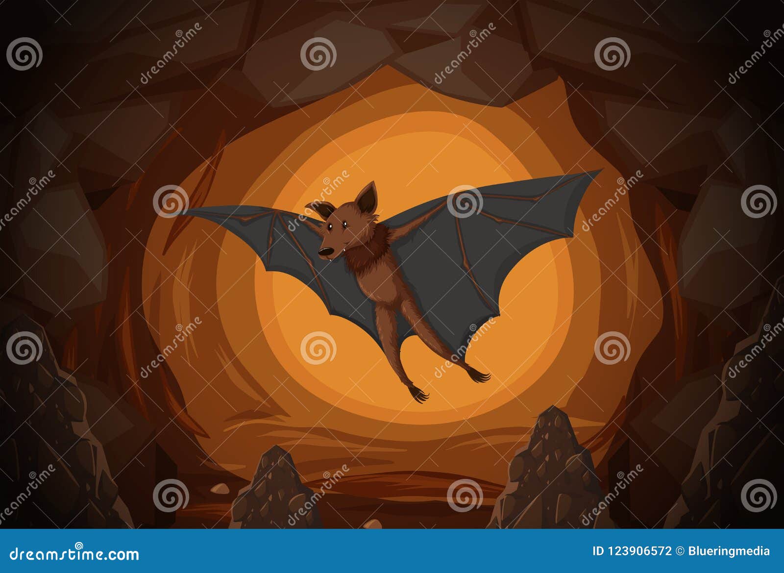 Bat Cave Clipart