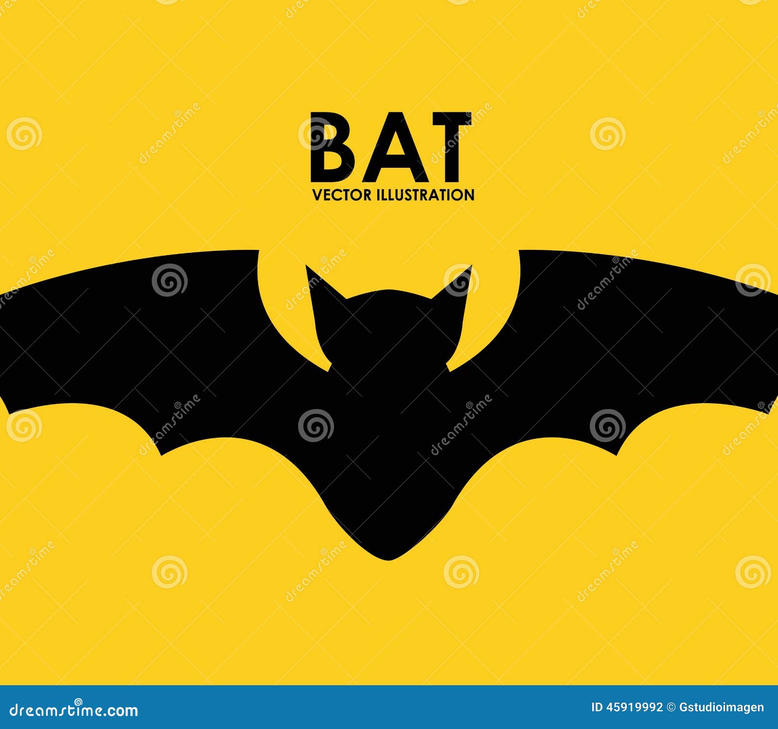 Bat design stock vector. Illustration of symbol, background - 45919992
