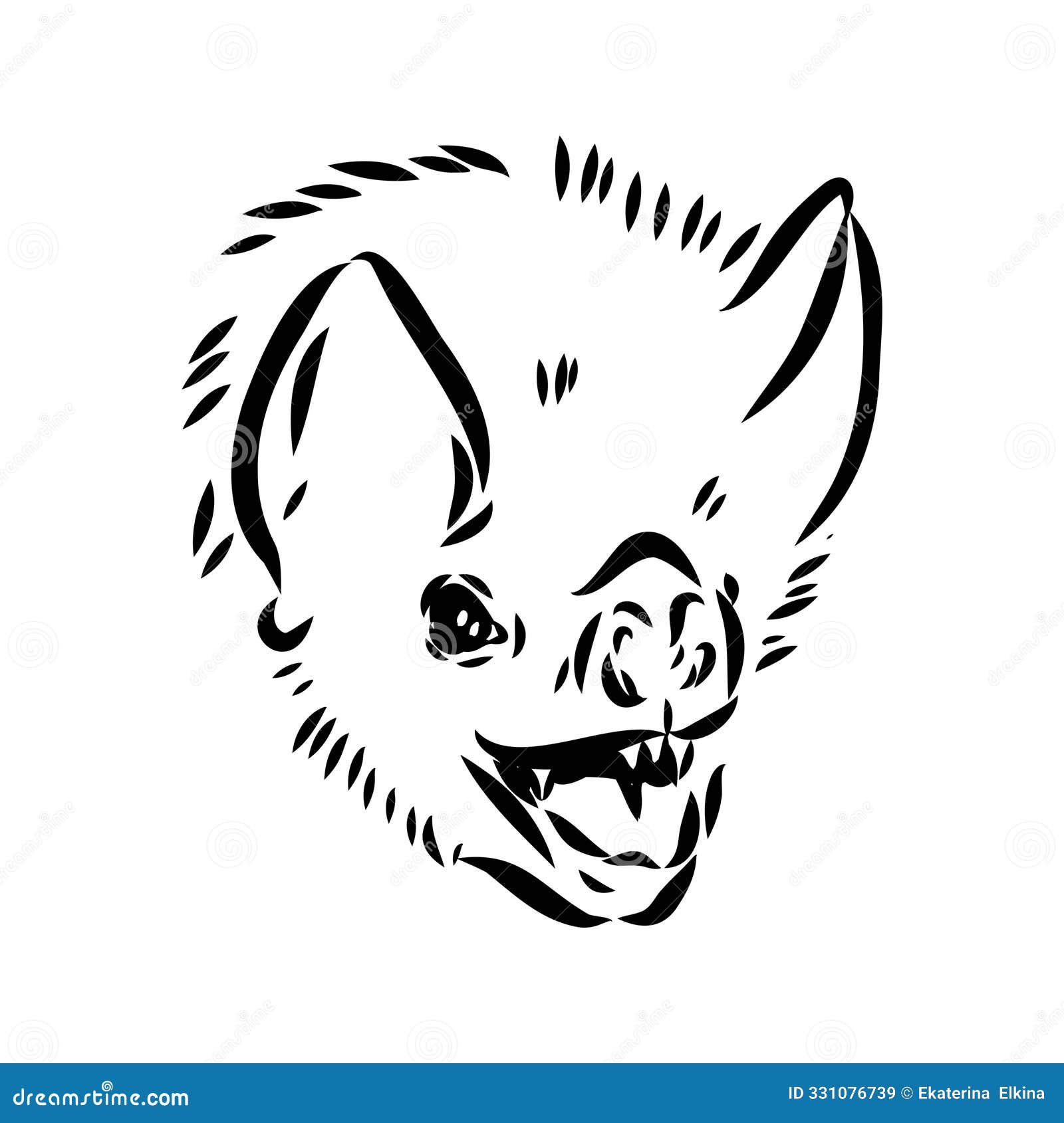 Bat Engraving Hand Drawn Illustration Stock Vector - Illustration of ...