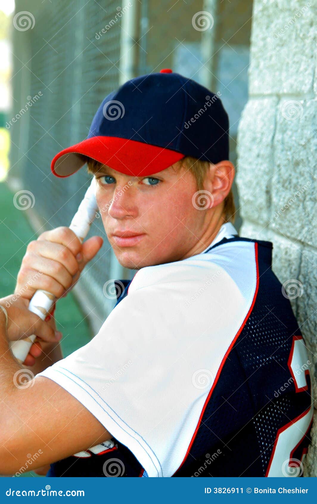 Bat in Hand and Happy stock image. Image of leaning, grips - 3826911