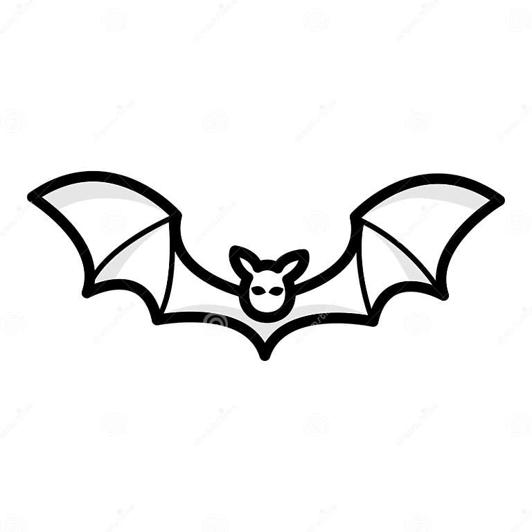 Bat Icon Vector Design Template Basic RGB Stock Illustration ...