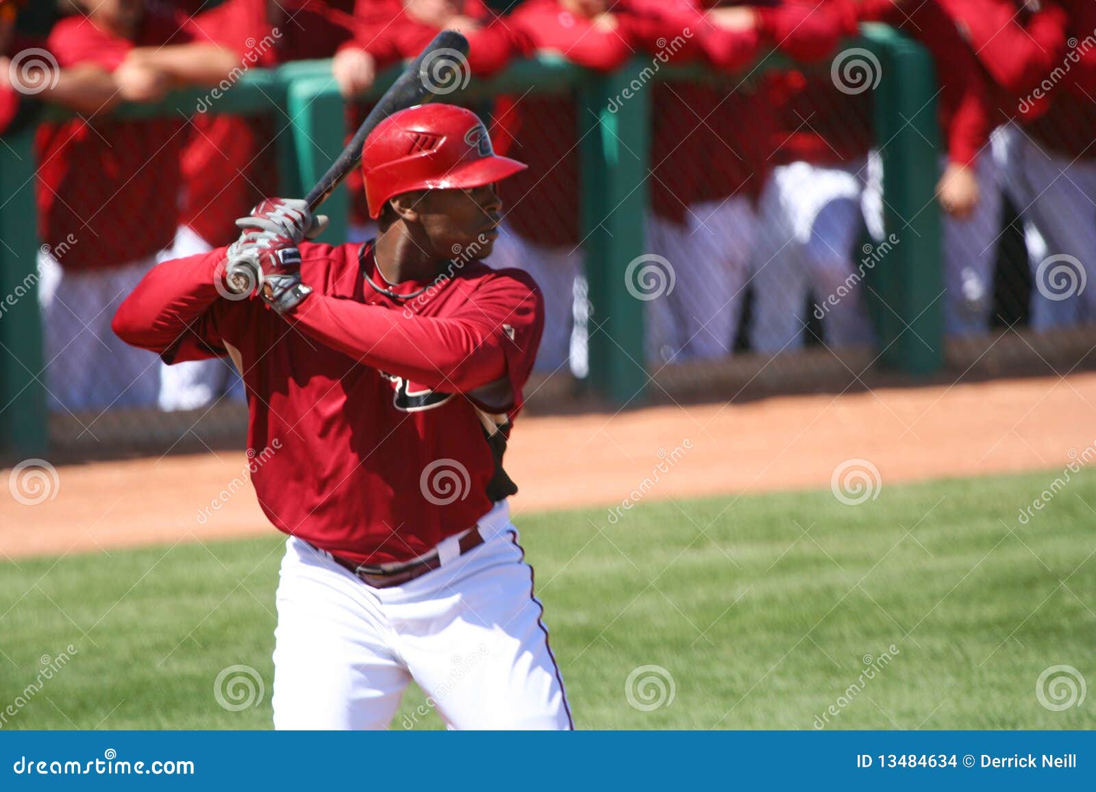 At Bat, Justin Upton, Arizona Diamondbacks Editorial Stock Image ...